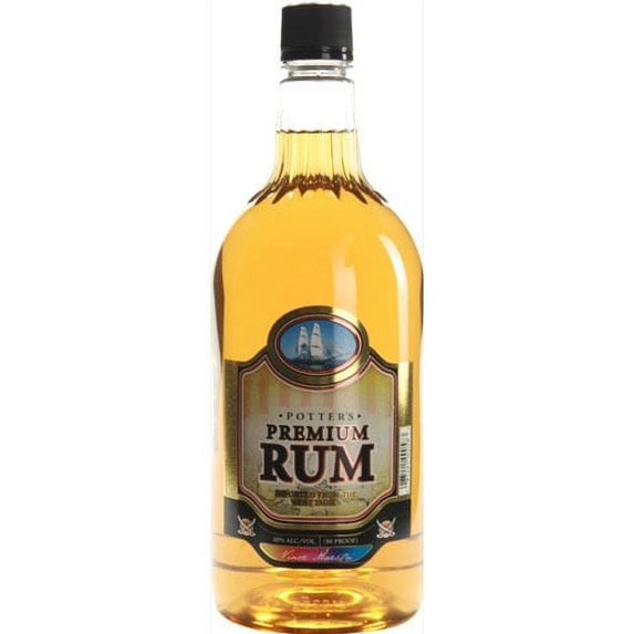 Potters Rum Gold 750ml - Walmart.com