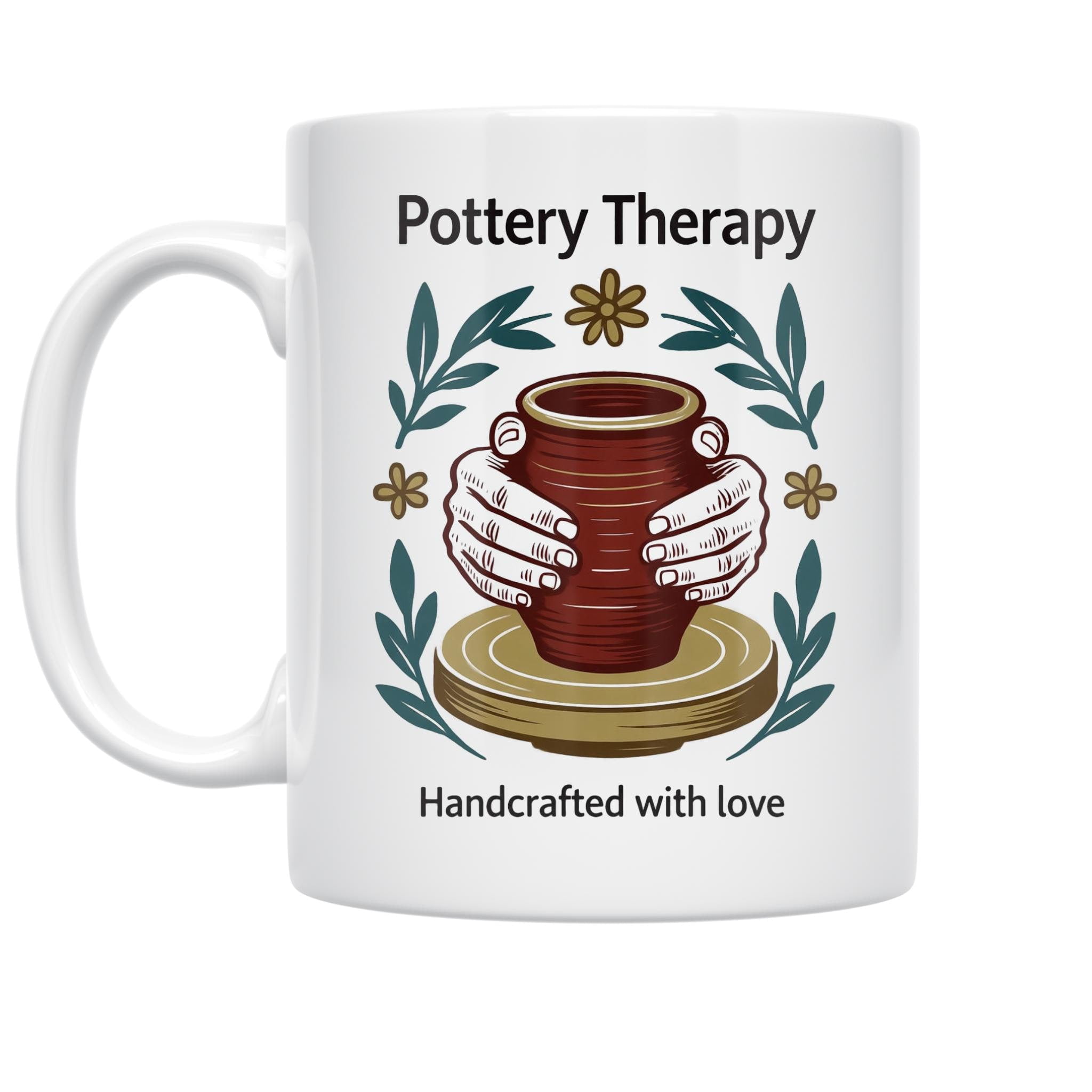 Pottery 11 oz Coffee Mug - Calming Ritual for Mindful Studio Tea Breaks ...
