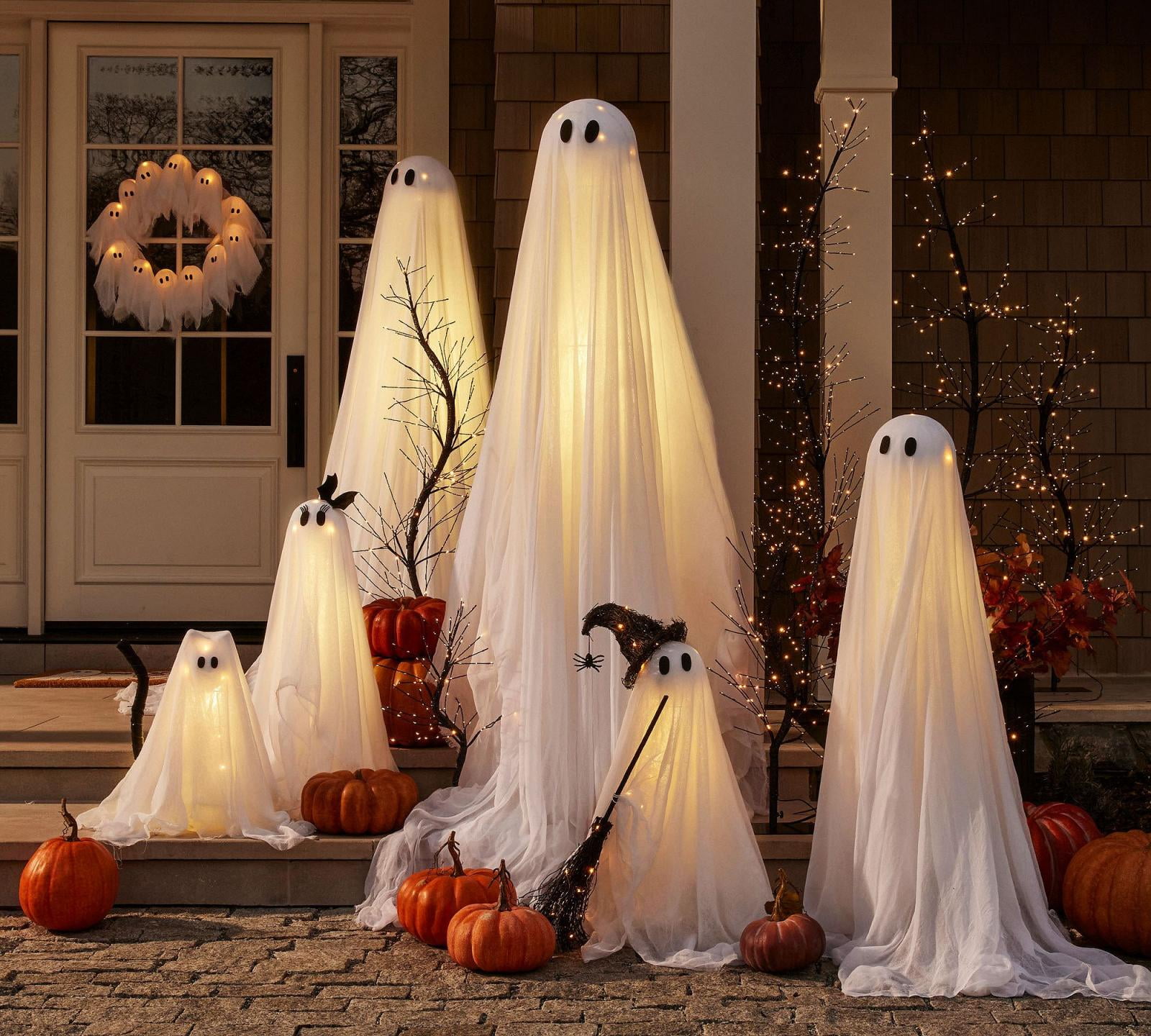 Pottery Barn Halloween Decor Light Up Ghost - Glowing Figure for Indoor ...