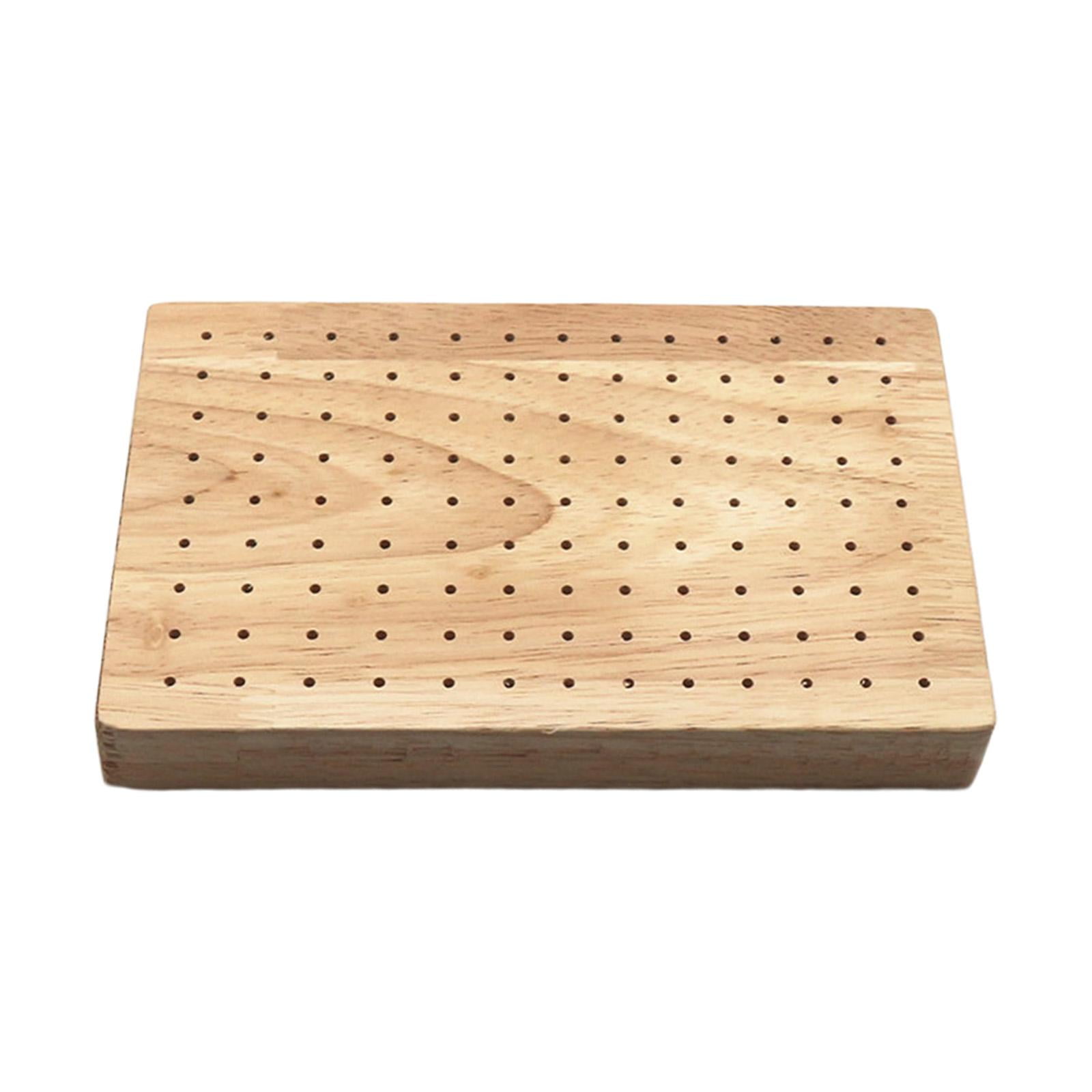 Pottery Clay Plug Board Wooden Peg Board Wood Statue Rack Pottery Doll ...