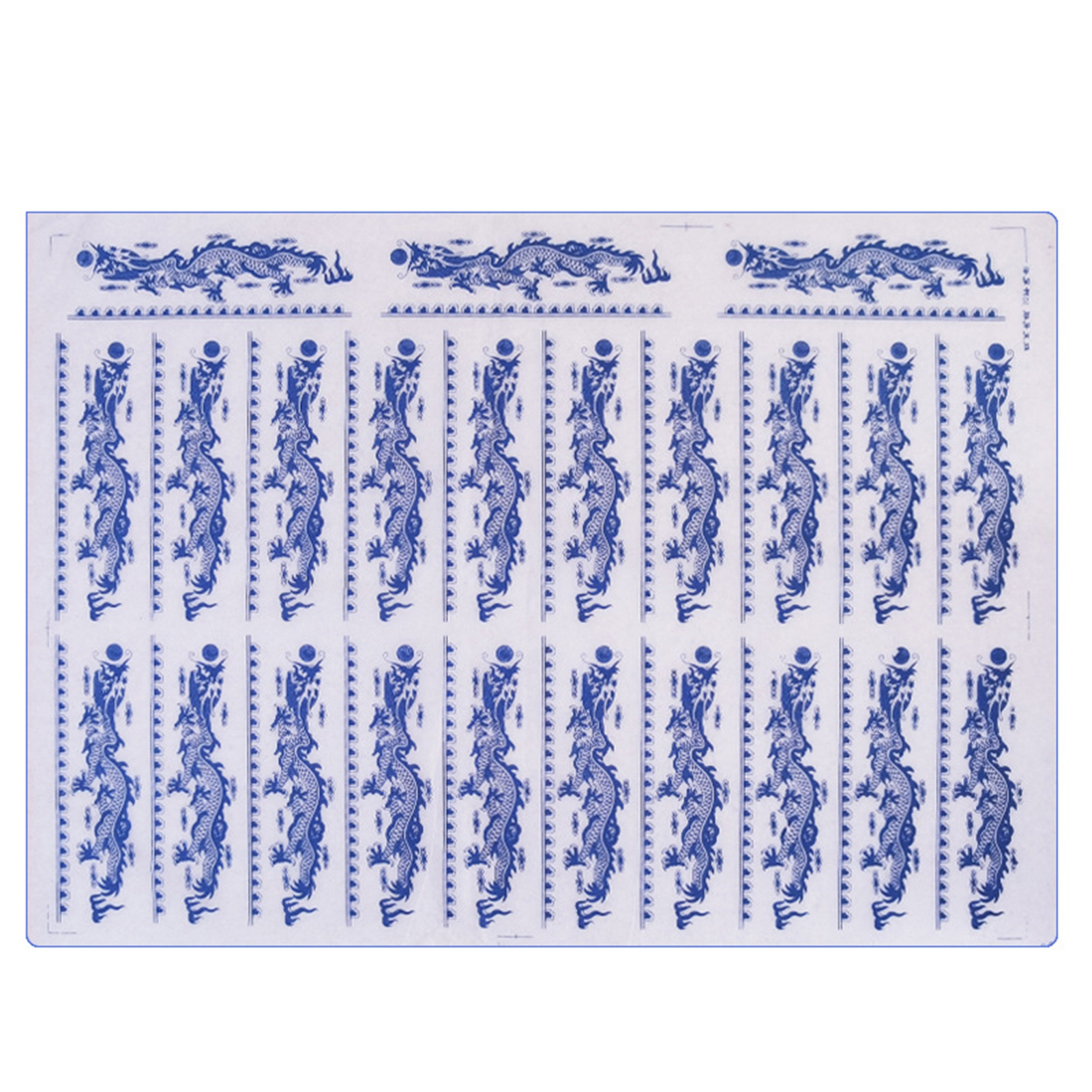 Pottery Decal - Convenient DIY Blue and White Underglaze Decal Paper ...