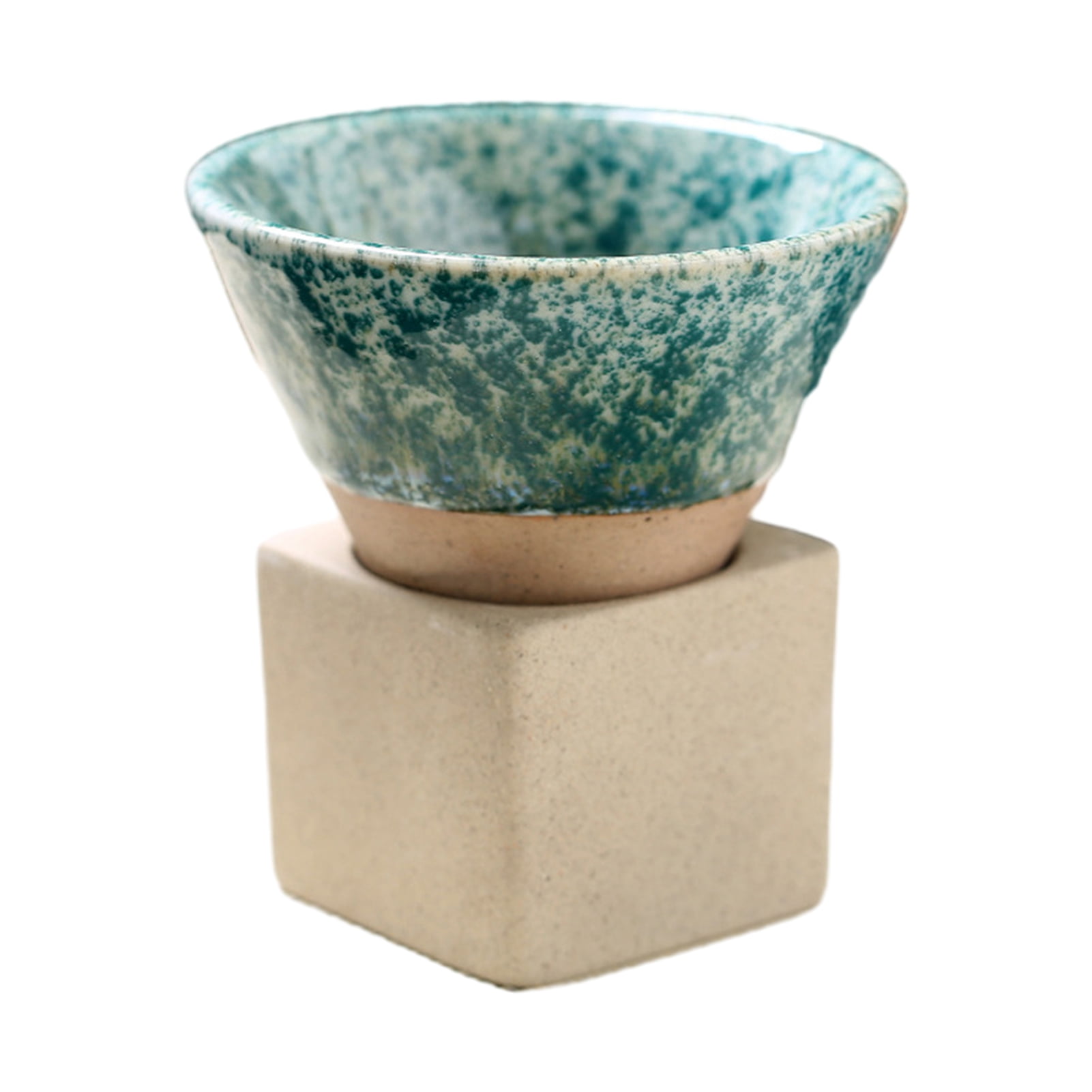 Pottery Funnel Drinking Cup Handmade Pottery Funnel Coffee Cup with ...