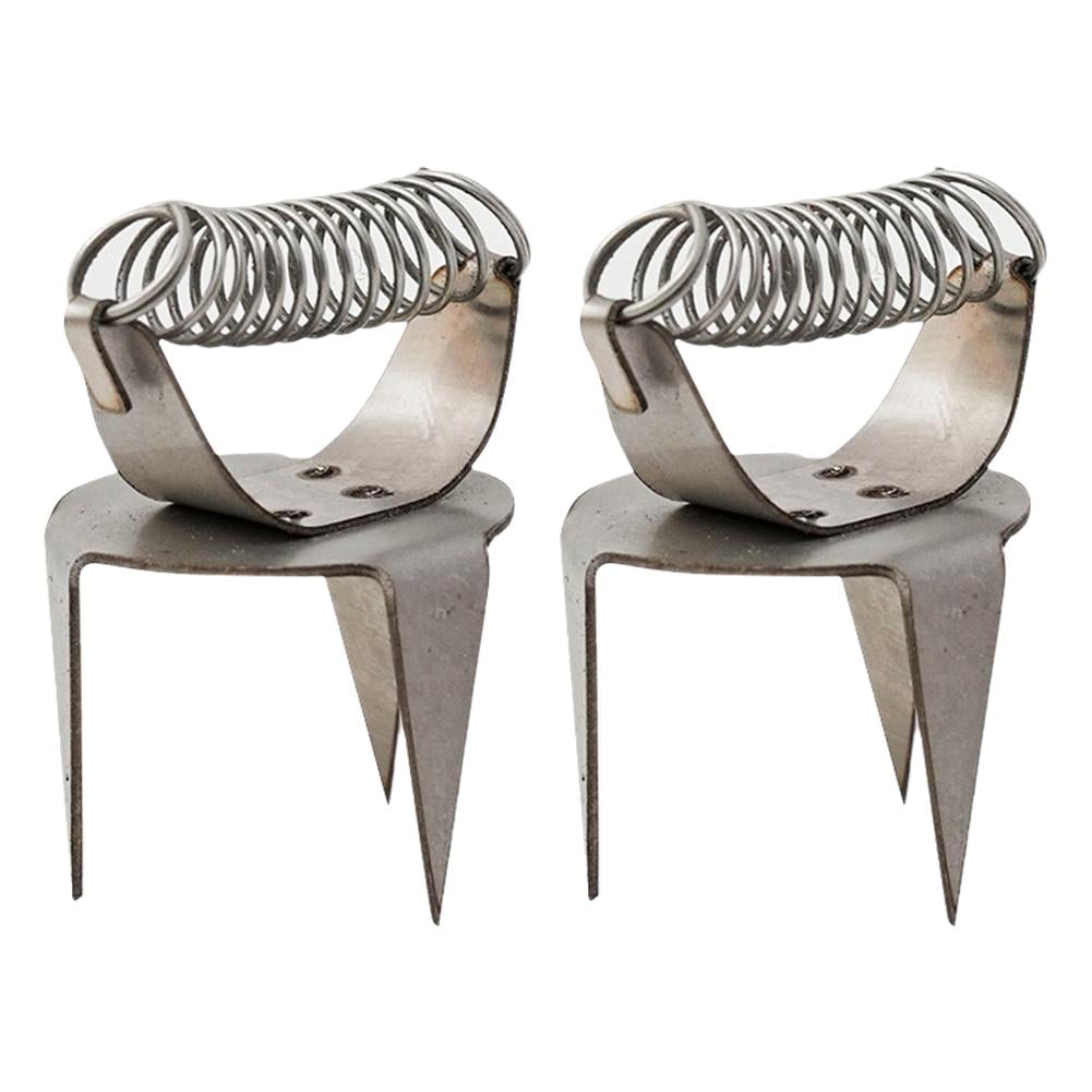 Pottery Glaze Tools Fingertip Dip Glaze Clip Stainless Steel Glaze Clip ...