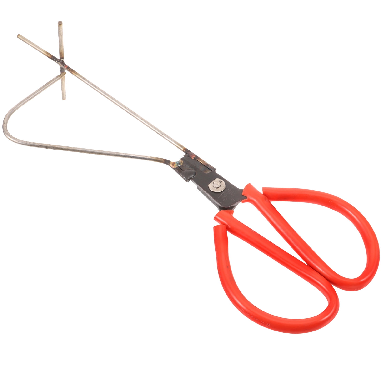 OUNONA Stainless Steel Pottery Glazing Plier for Home Use Red Color ...