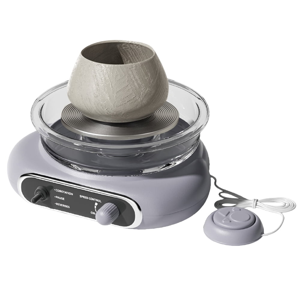Pottery Machine,8 Tools Turntable Pottery Art 4.7 Turntable Kit Kids ...