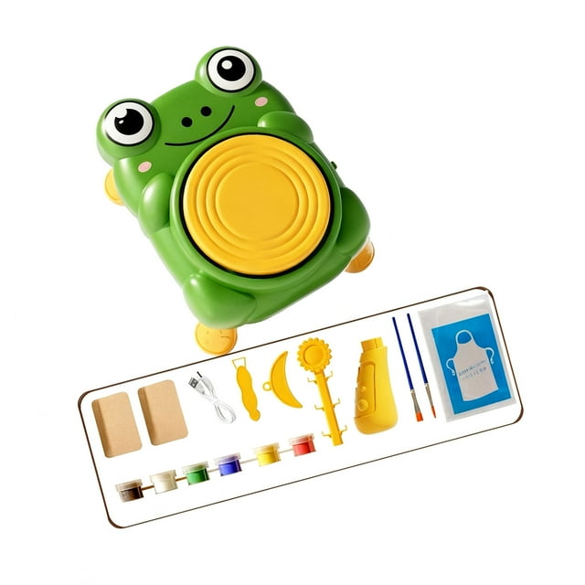 Pottery Making Set with Silents Motor Removable Components Craft ...