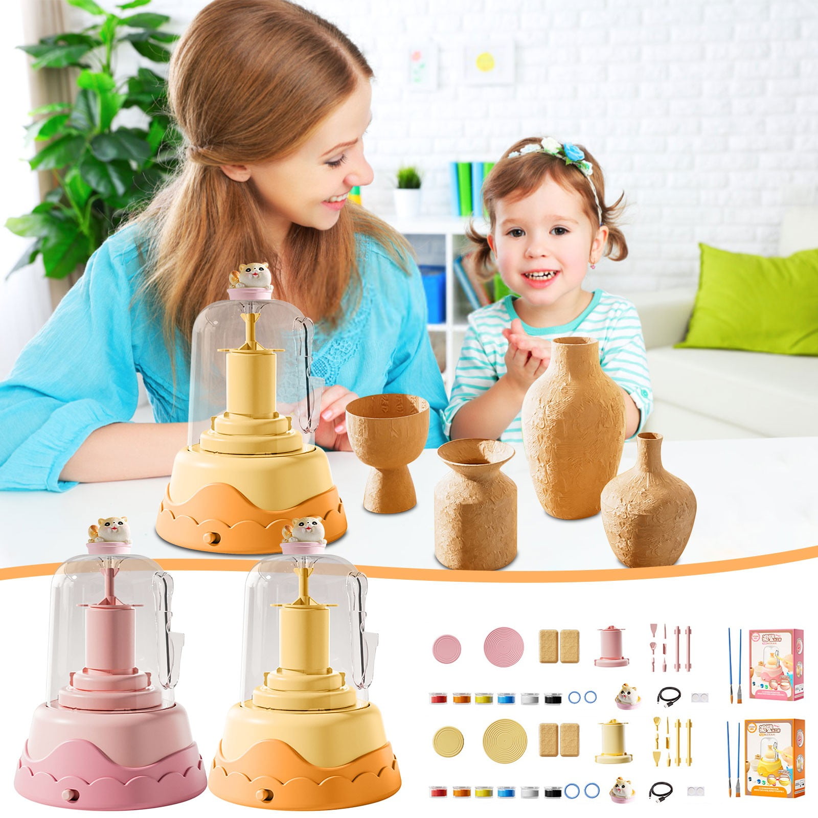 Pottery Making Tools, Clay Shaping Set, Ergonomic Handles + Stainless ...