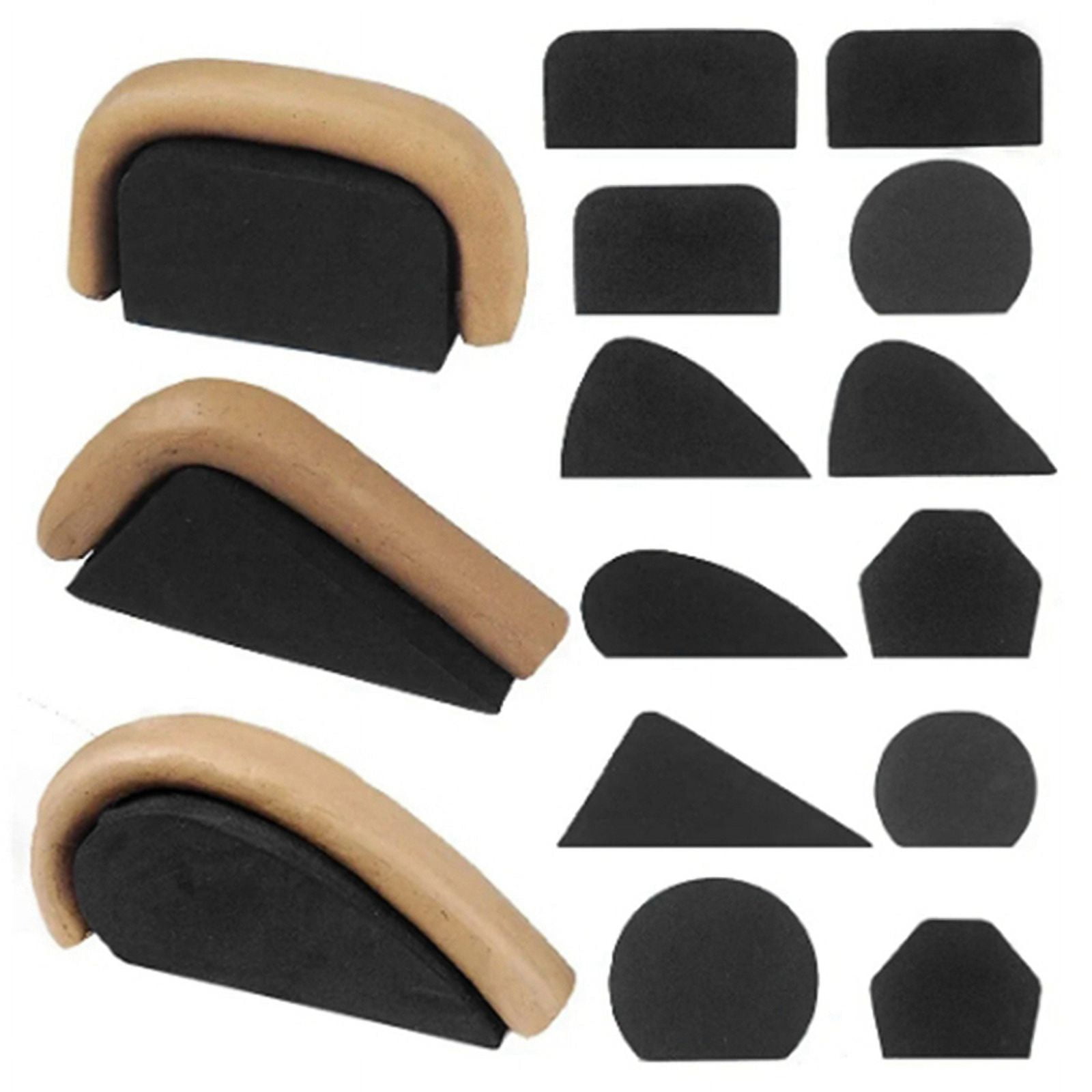 Pottery Mug Handle Molds Set of 12 DIY Cups Handle Making Mold Tool for ...