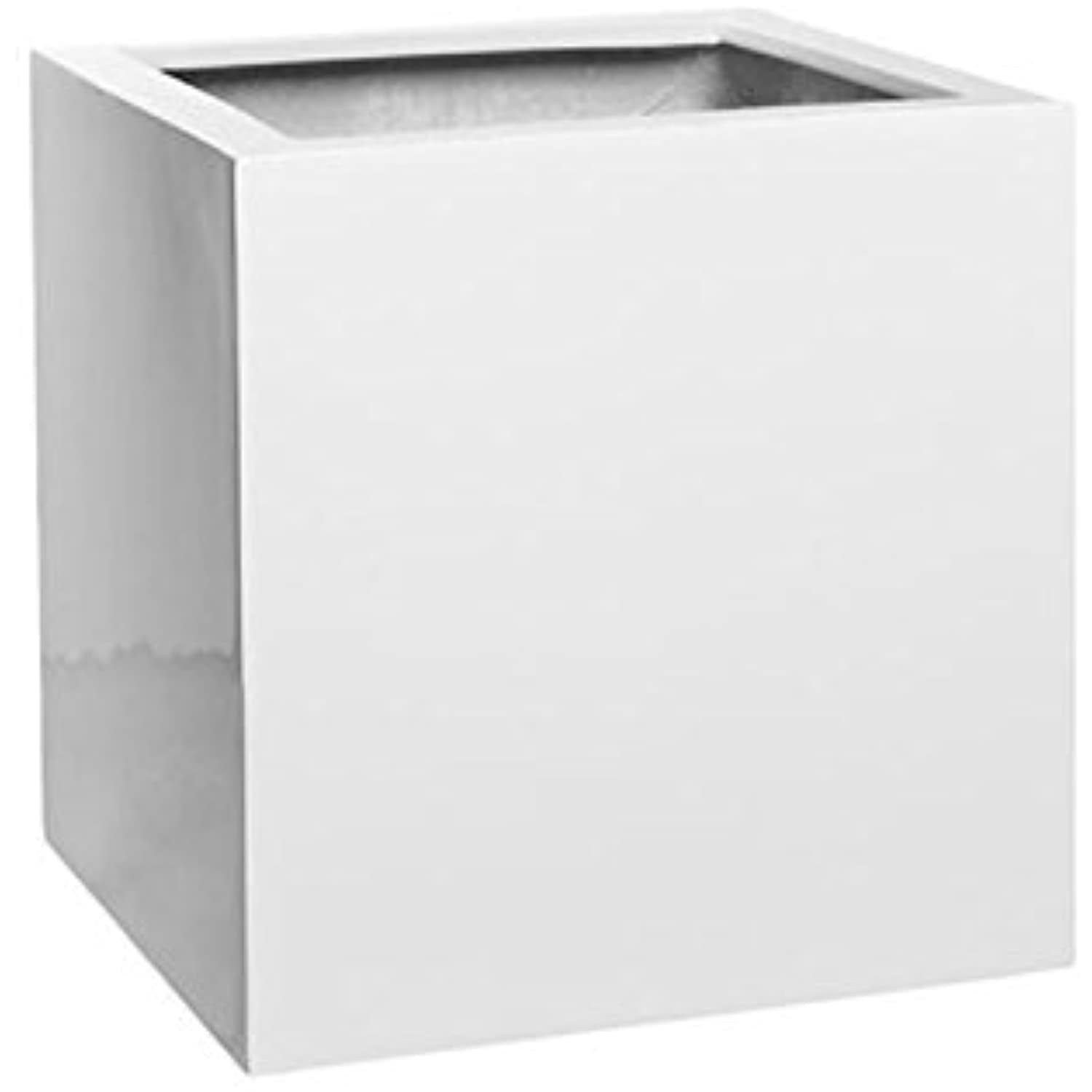 Pottery Pots USA Inc. Pottery Pots Block Fiberstone Indoor Outdoor ...