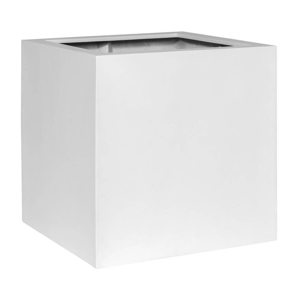 Pottery Pots USA Inc. Pottery Pots Block Fiberstone Indoor Outdoor ...