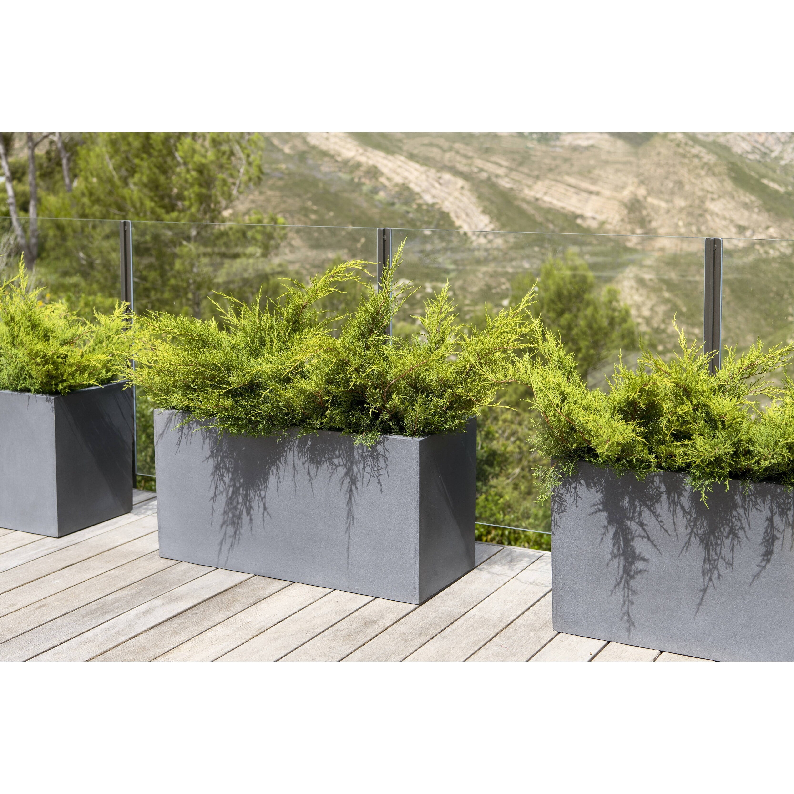 Pottery Pots USA Inc. Pottery Pots Jort M Fiberstone Indoor Outdoor ...