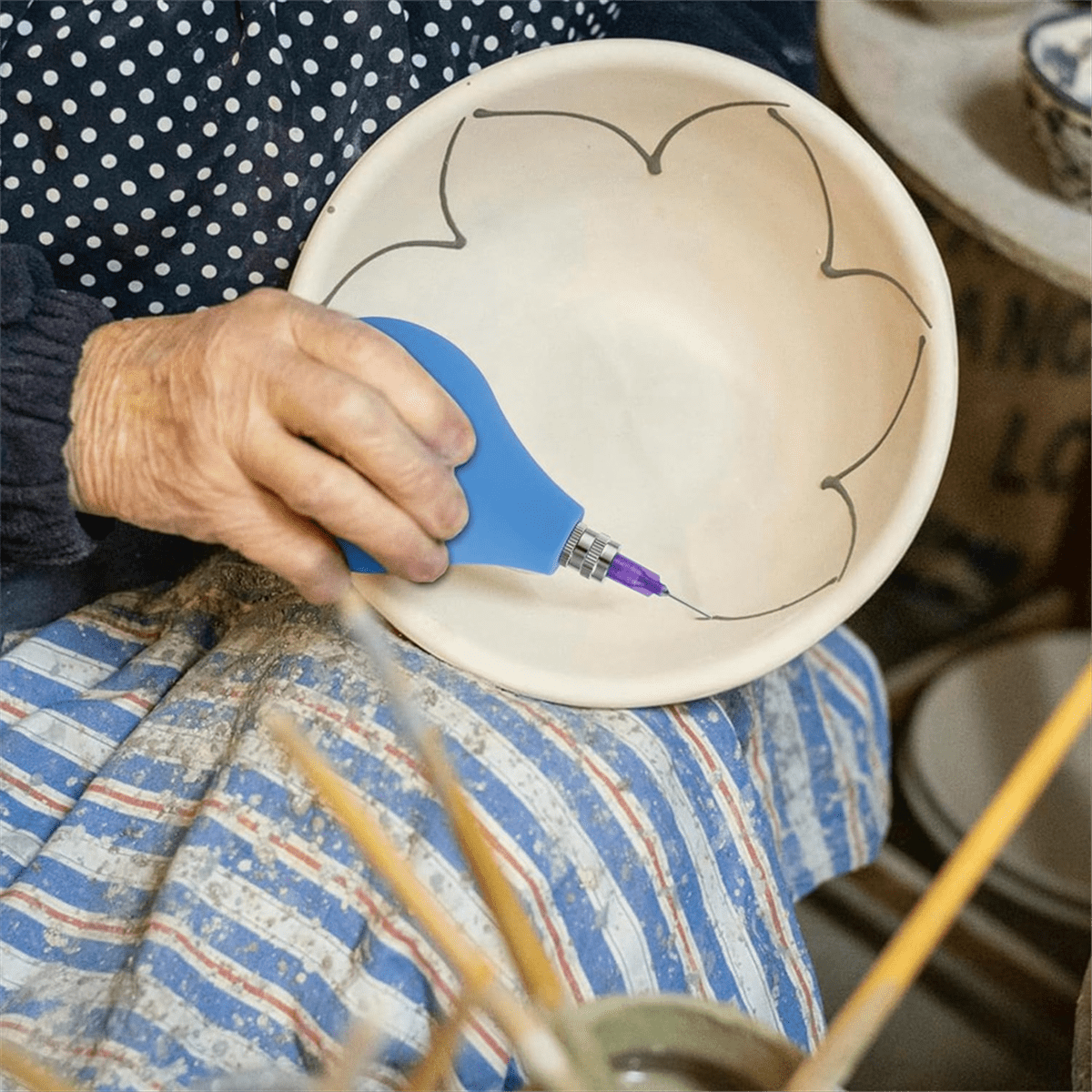 Pottery Precision Applicator Set, Pottery Tools Precision Tips ...