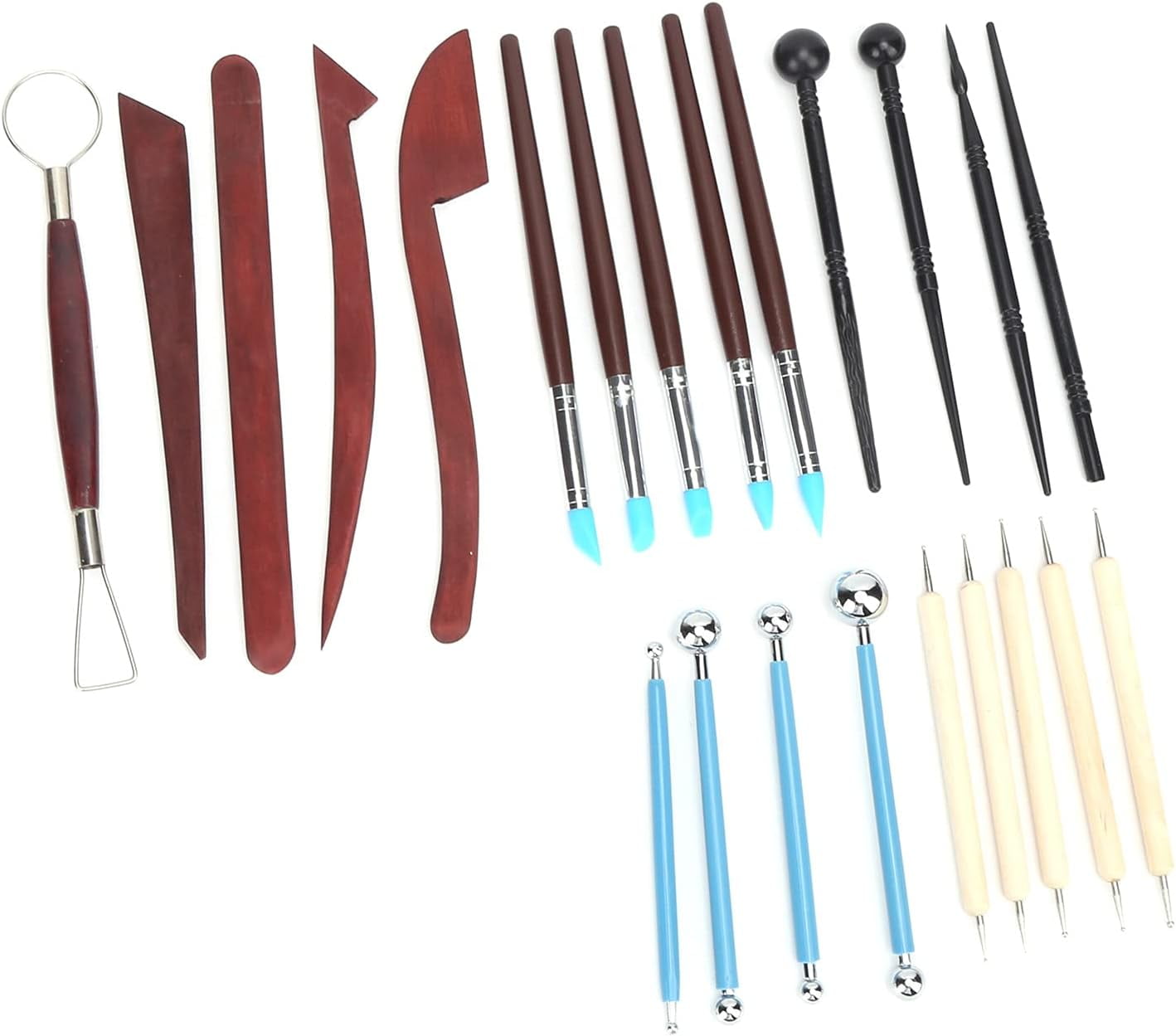 Pottery Sculpture Tools, Easy To Operate Pottery Molding Tools Clay Wax ...