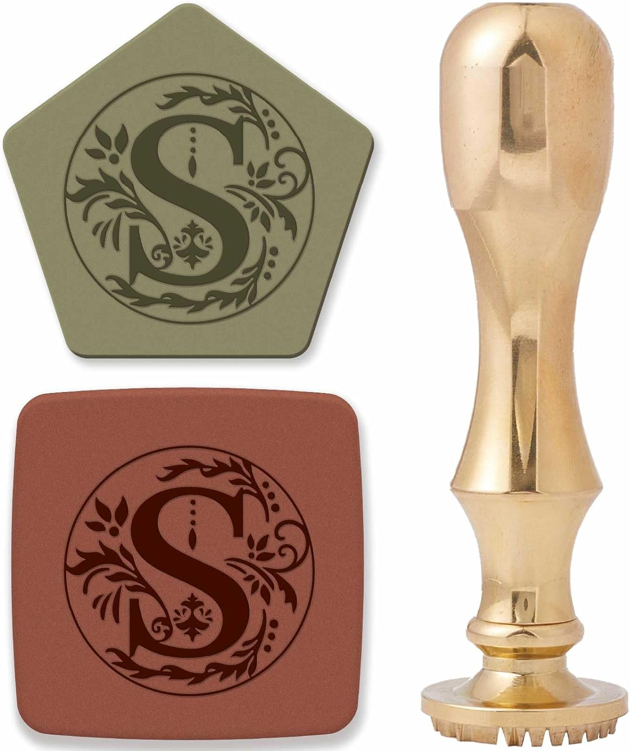 Pottery Stamp for Clay Initial Alphabet S Handmade 1 inch Ceramics ...