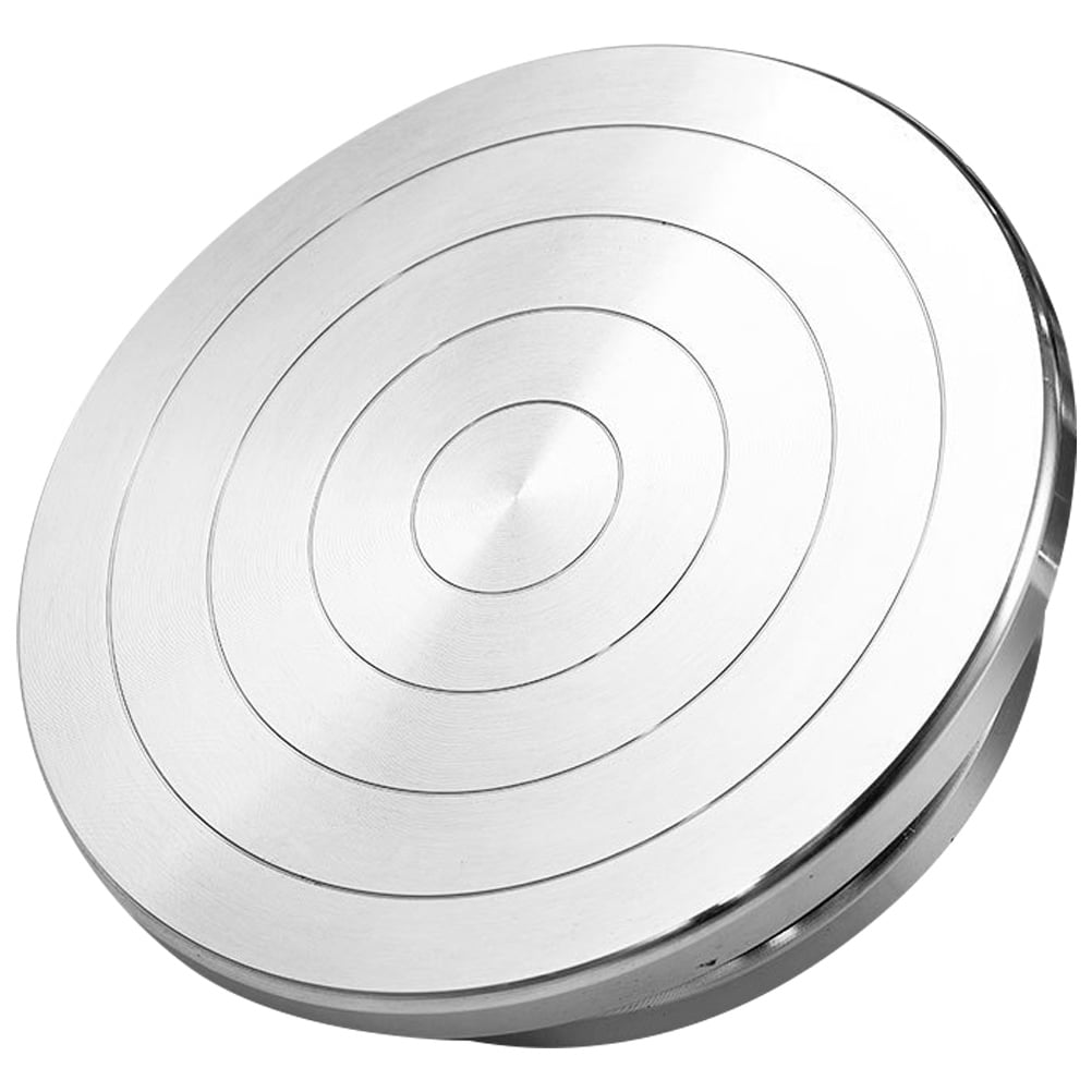 Pottery Turntable Cake Decorating Stand Rotating Workbench Rotary Plate ...