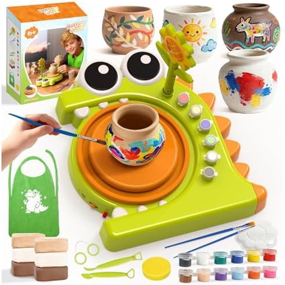 Pottery Wheel Kit for Kids – Arts and Crafts for Kid Ages 8-12 ...