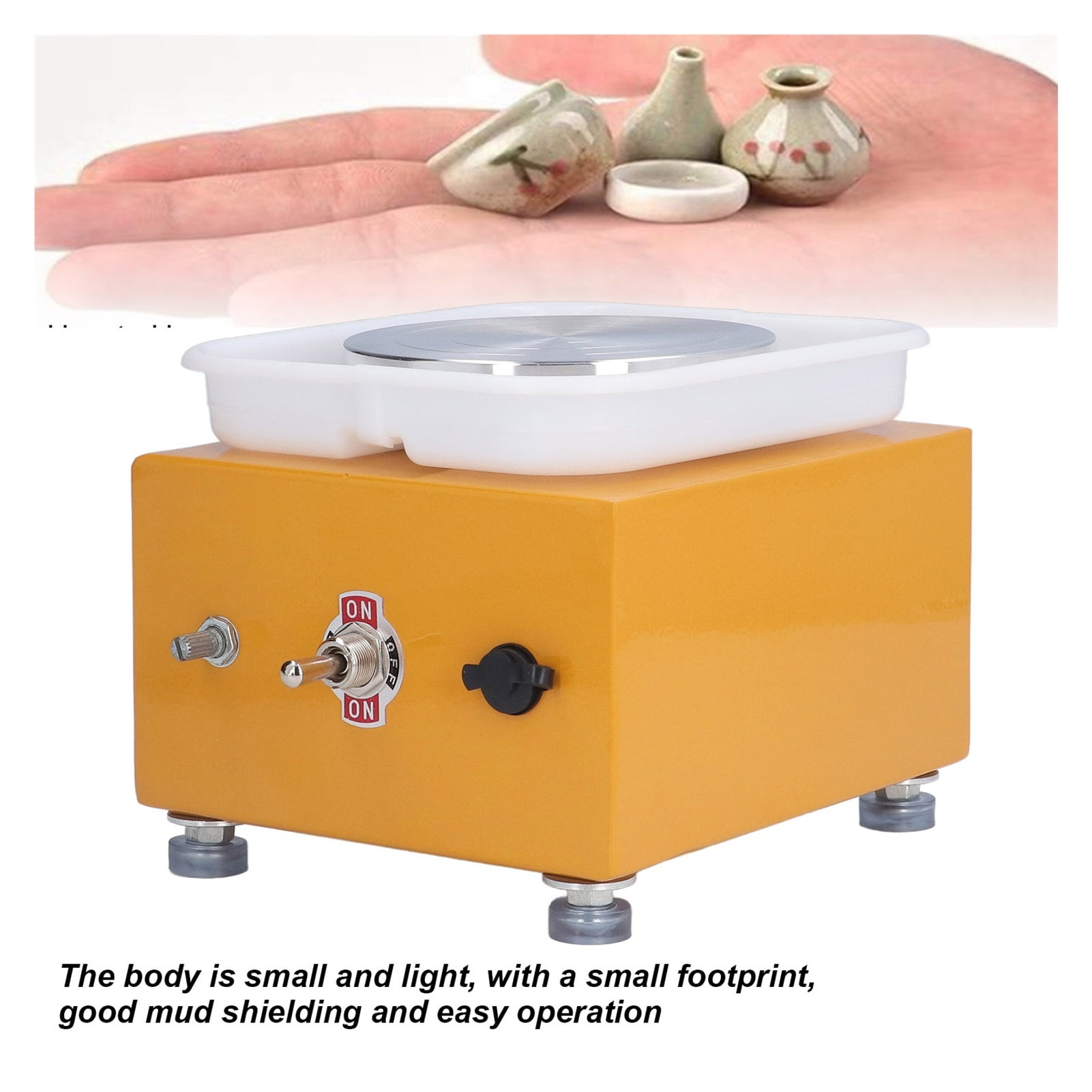 Pottery Wheel Stable Speed Ceic Wheel Pottery Machine Miniature Kids ...