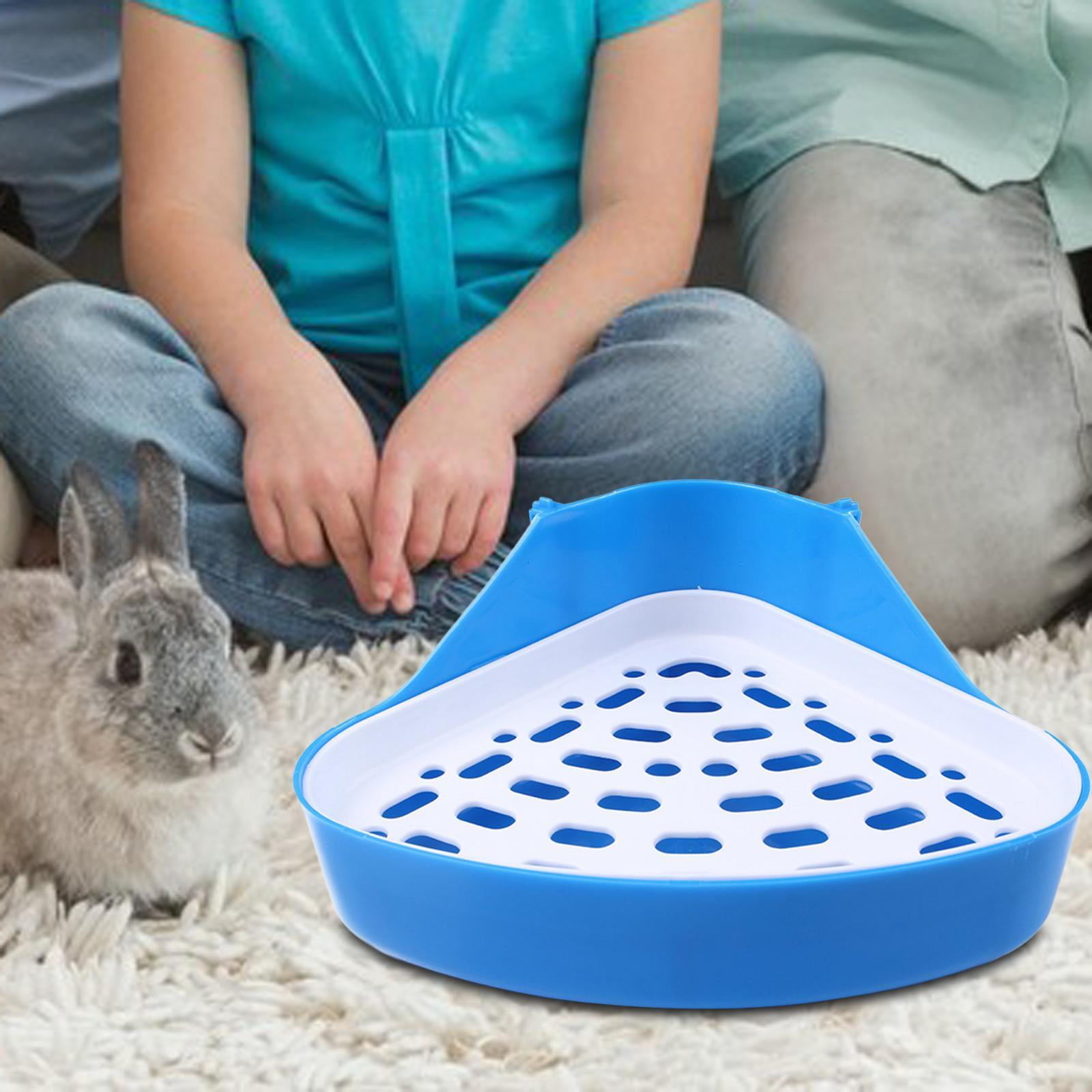 Potty Corner Toilet Rabbit Cage, Toilet Indoor Easy to Clean, Training ...