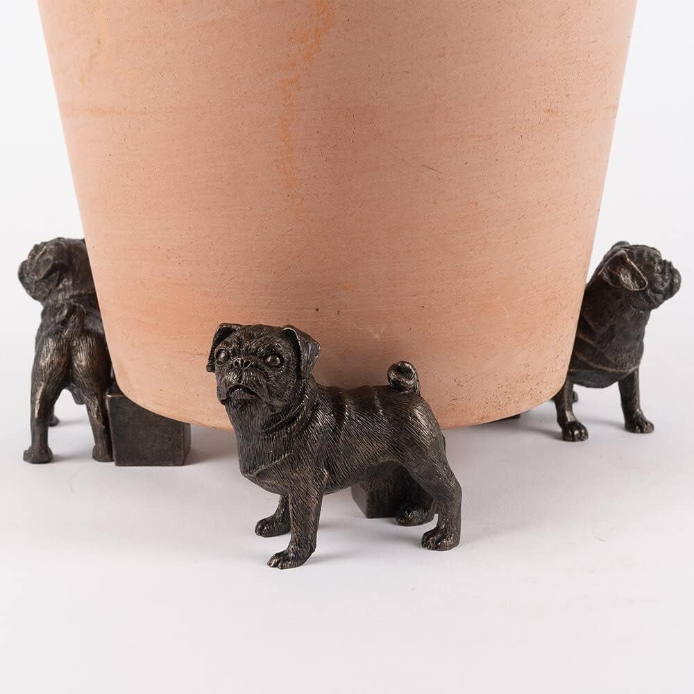Potty Feet Pug Figures Plant Pot Feet Planter Riser - Pot Support Feet ...