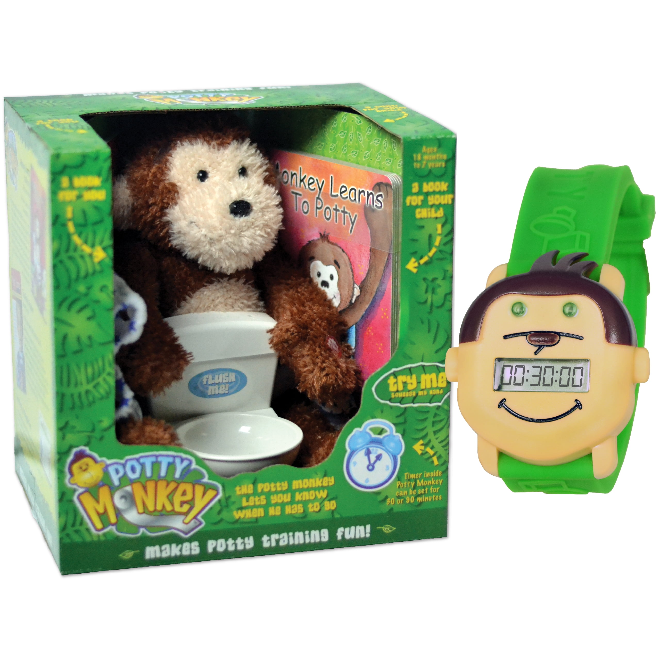 Potty Monkey and Potty Monkey Watch for Best Potty Training Success ...