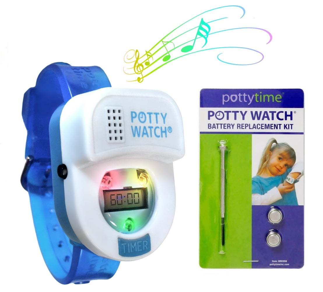 Potty Time Watch Toddler Toilet Training Aid Reminder Timer & Battery ...