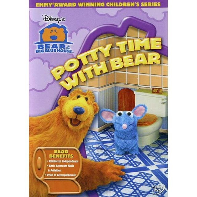 Potty Time With Bear (DVD), Disney, Kids & Family - Walmart Business ...