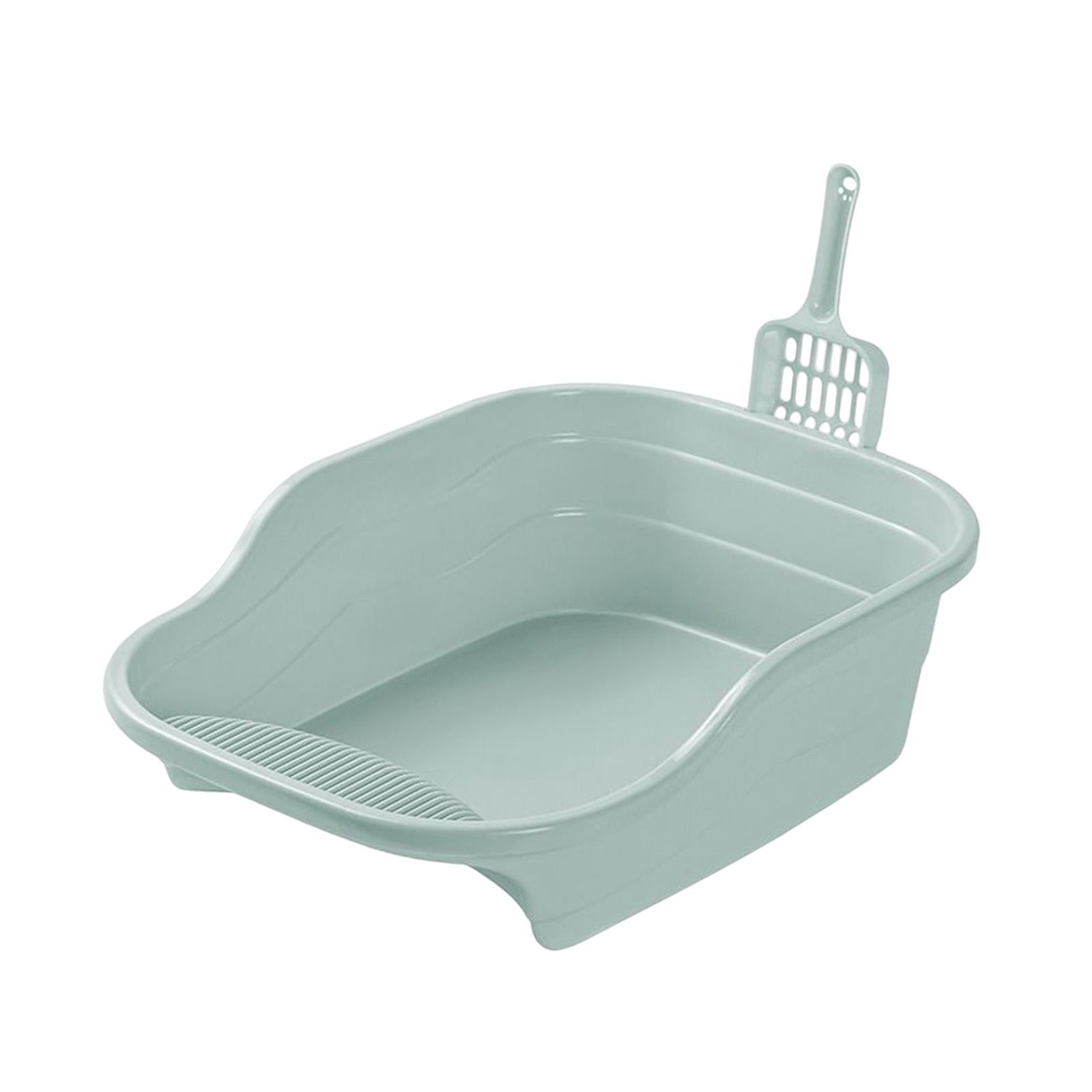 Potty Toilet Cat Sandbox Container Kitten , Pet Blue - Walmart.com