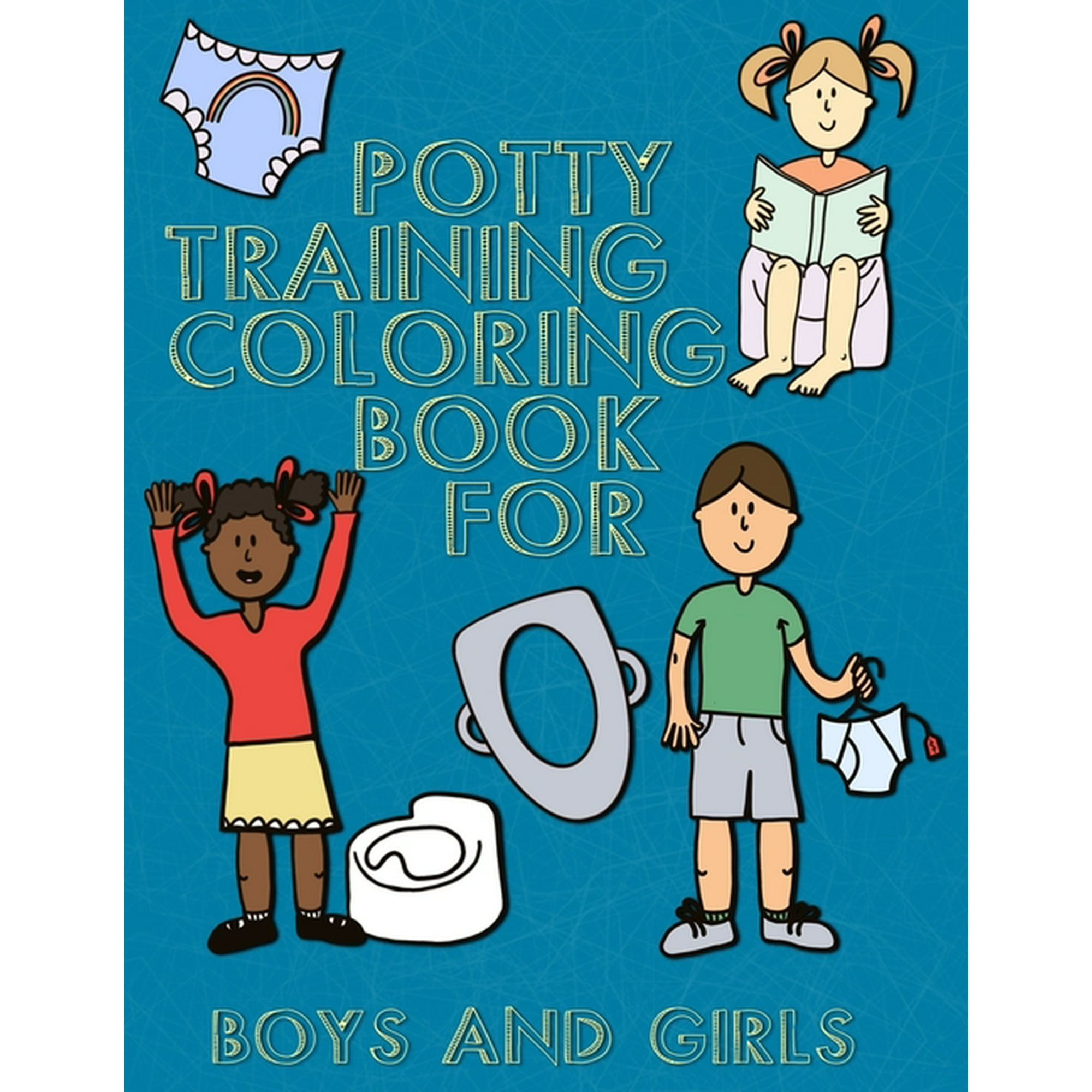 Potty Training Coloring Page