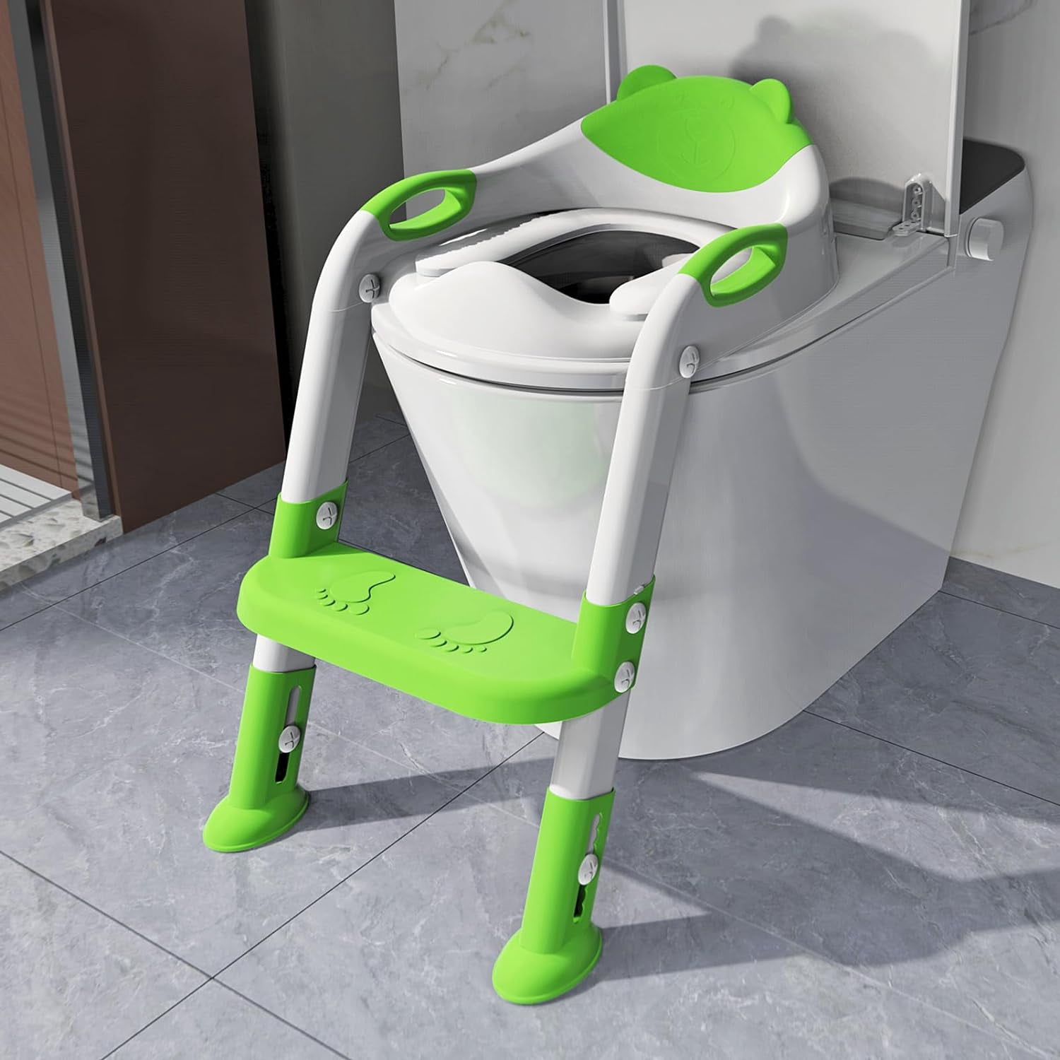 Potty Training Seat with Step Stool Ladder, Potty Training Toilet for ...
