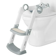 Mommy's Helper Padded Potty Seat with built in ladder non-slip step ...