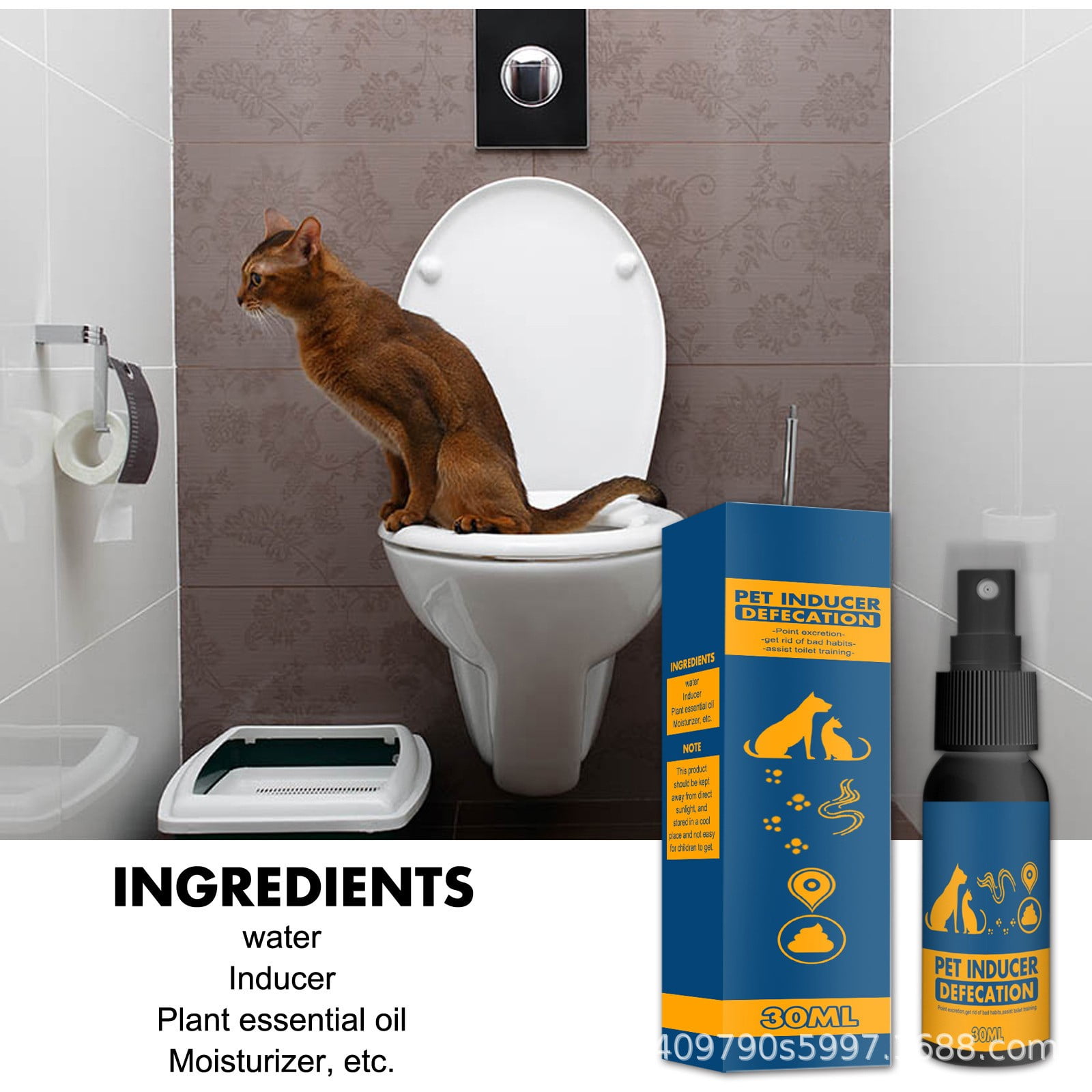 Potty Training Spray, Indoor Outdoor Potty Training Aid for Dogs ...