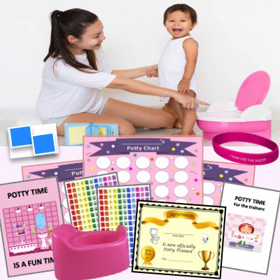 Potty Training Chart Girls