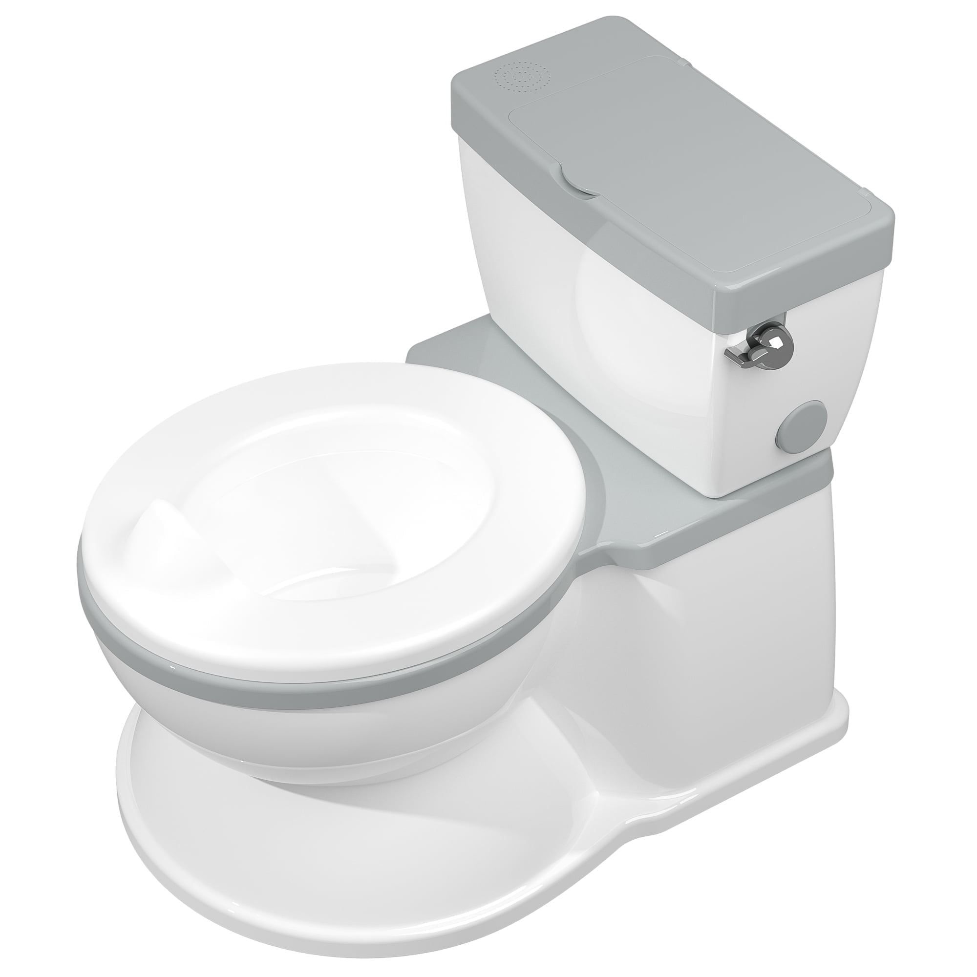 2-in-1 Grey Potty Training Toilet, for Toddler Ages 6 Months+ ...