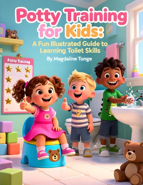 Potty Training for Kids: A Fun Illustrated Guide to Learning Toilet ...