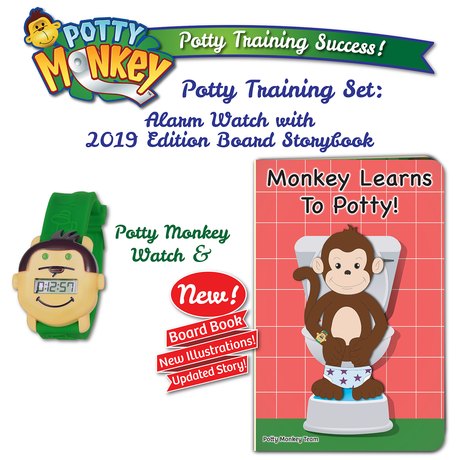 Potty Train with Pinky Bear, Potty Training, Interactive Kit that ...