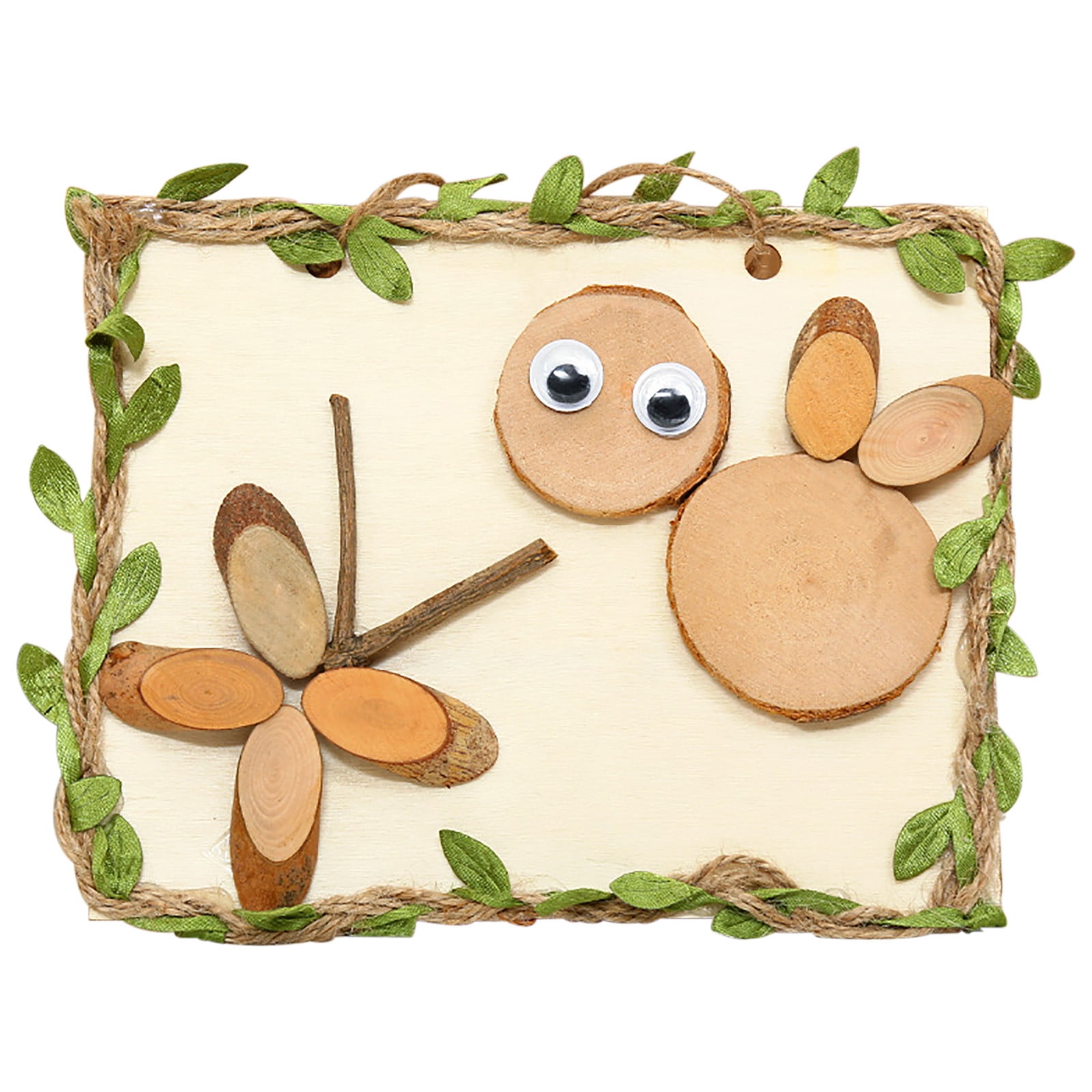 Pouches For Organization Creative DIY Log Painting Natural Log Chip ...