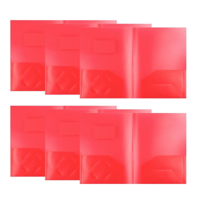 Pouches For Organization Pack Plastic Pocket Folder Heavy Duty Folders ...