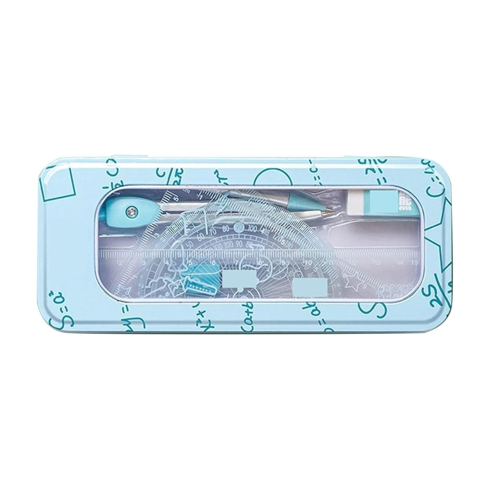 Pouches For Organization Compasses Set Geometry Tool 8 Pieces Ruler ...