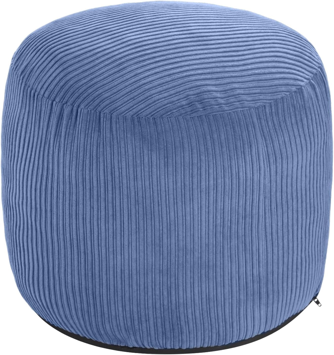 Pouf Ottoman Foot Stools Ottoman with Foam Small Corduroy Ottomans for ...