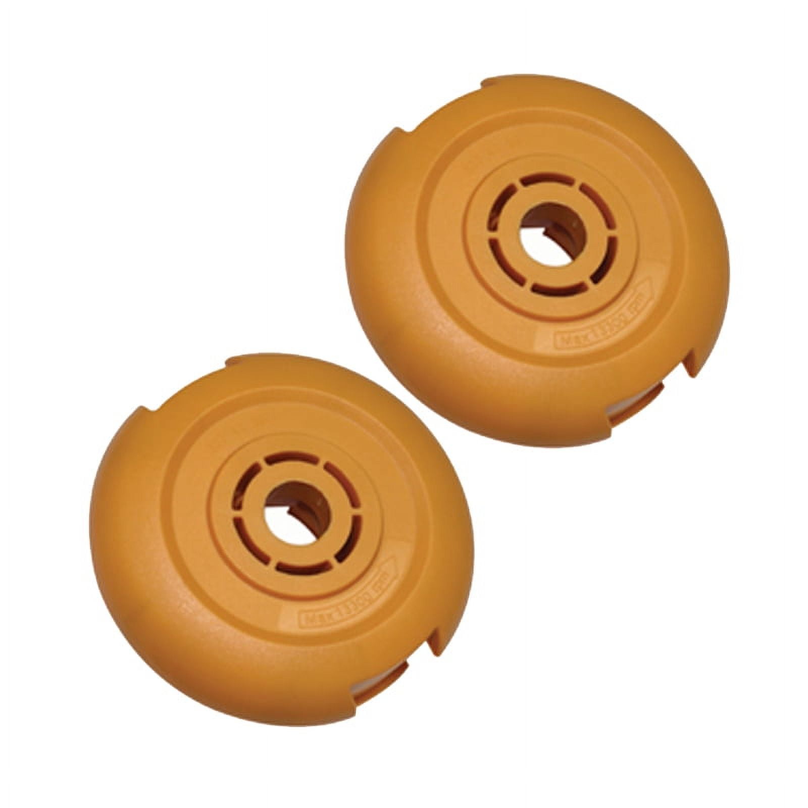 Poulan P4500 Gas Trimmer 2 Pack Replacement Yellow Spool Housing ...