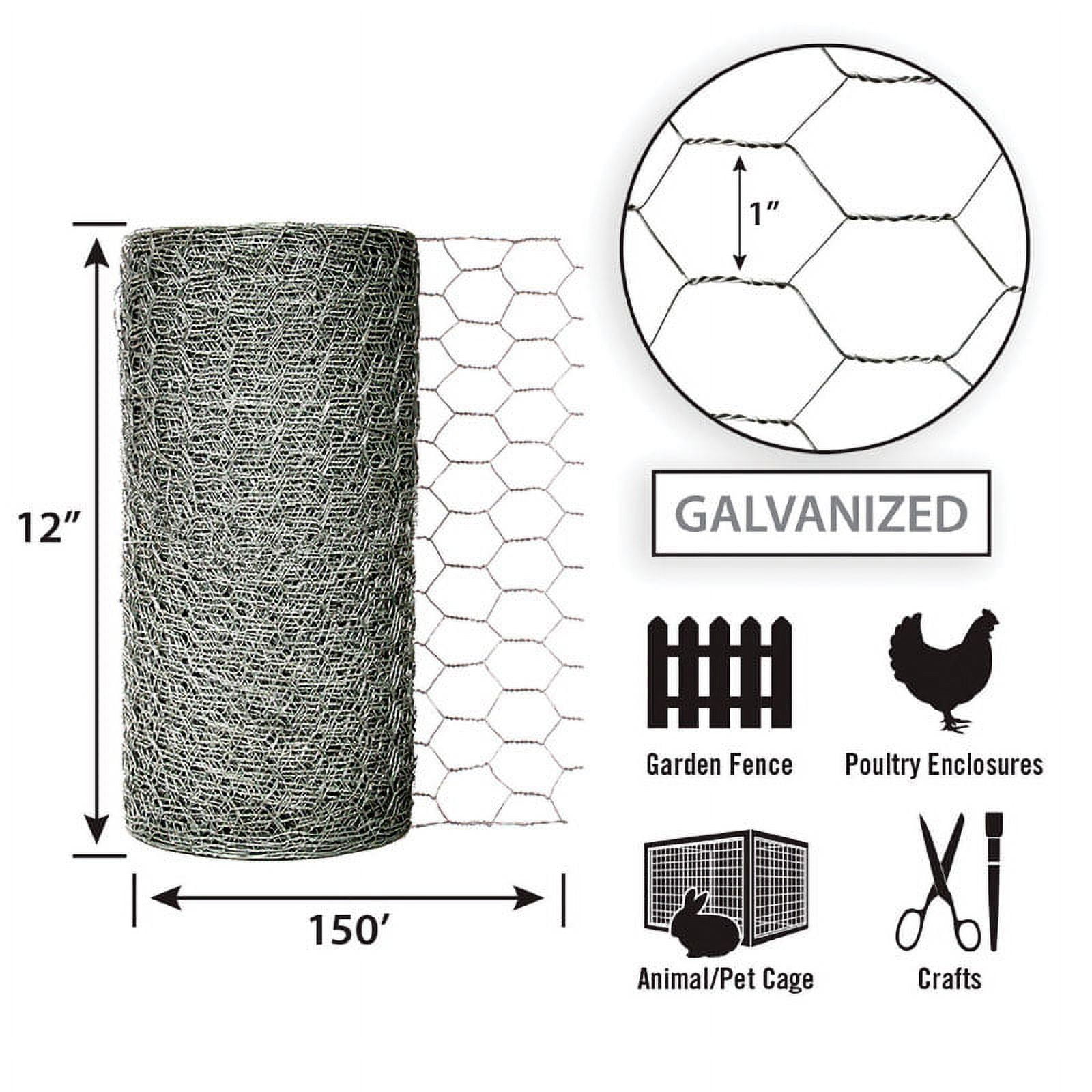 Poultry Netting 12"x150' - Walmart.com