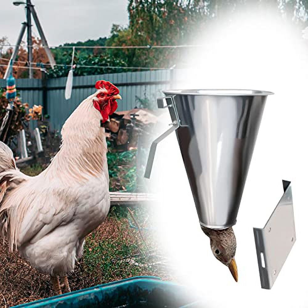 Poultry Restraining Cone Funnel Chicken Plucker Accs Easy Using ...