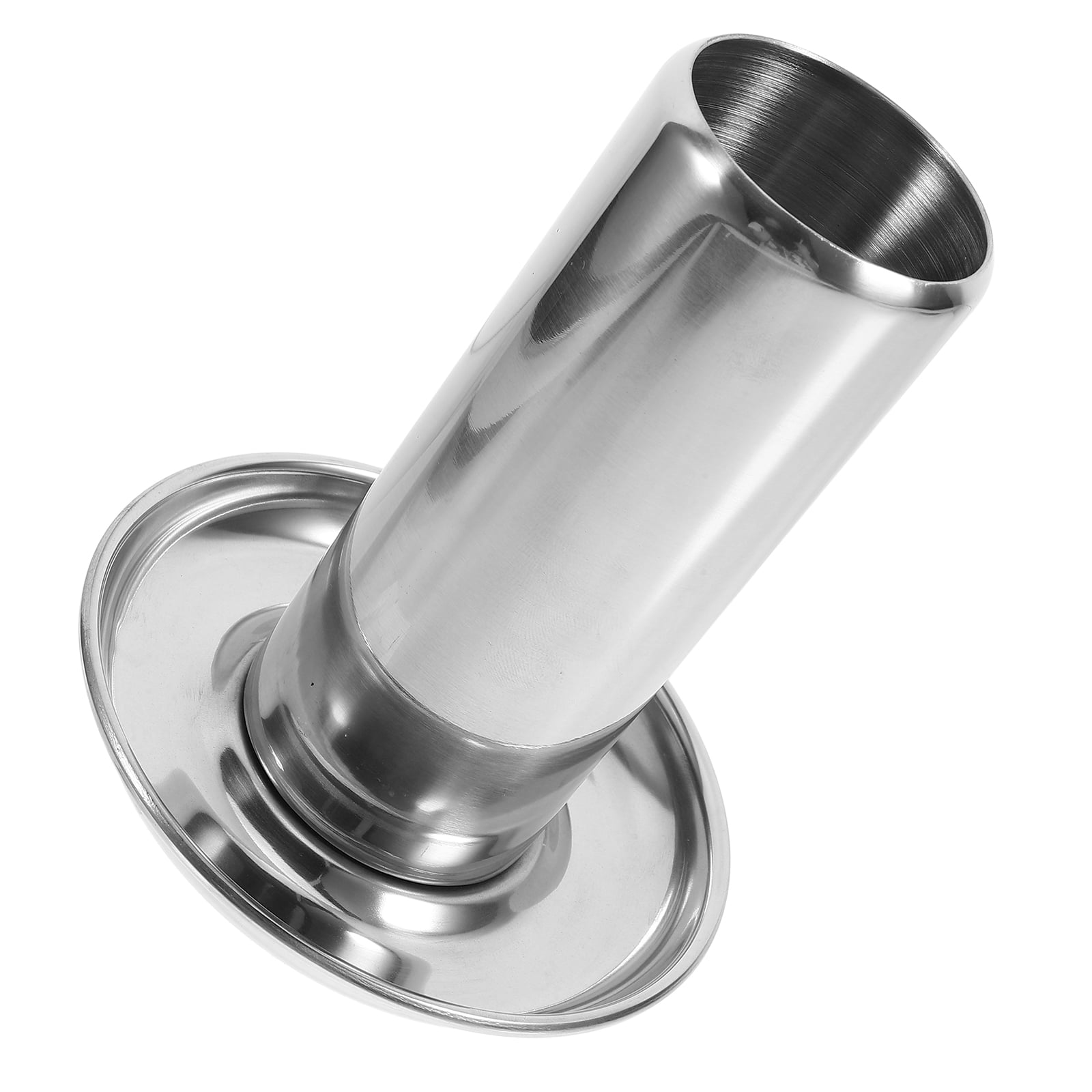 Poultry Roaster Stand Chicken Rack Cylinder Net Stainless Steel Silver ...