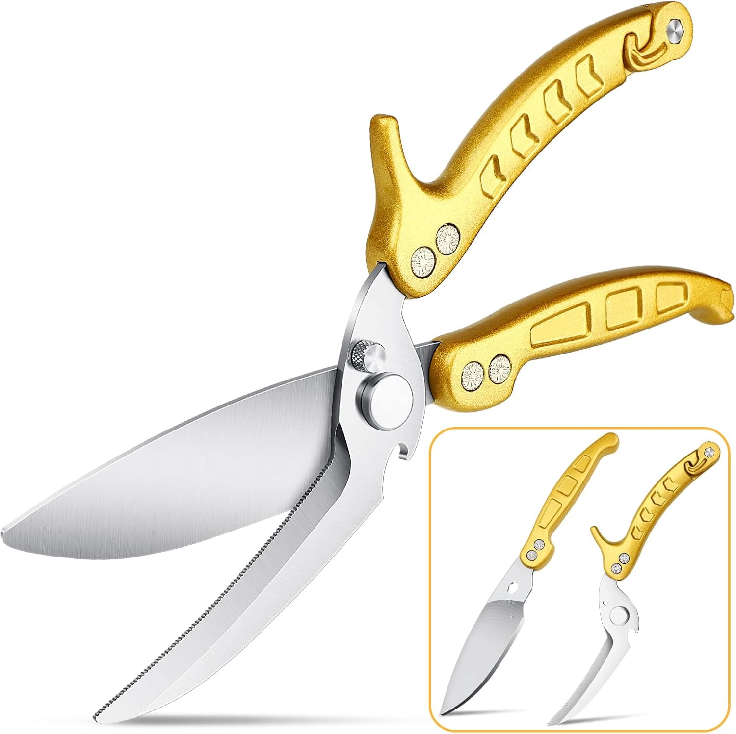 Poultry Shears - A Have Kitchen Shears for Chicken and Meat ...