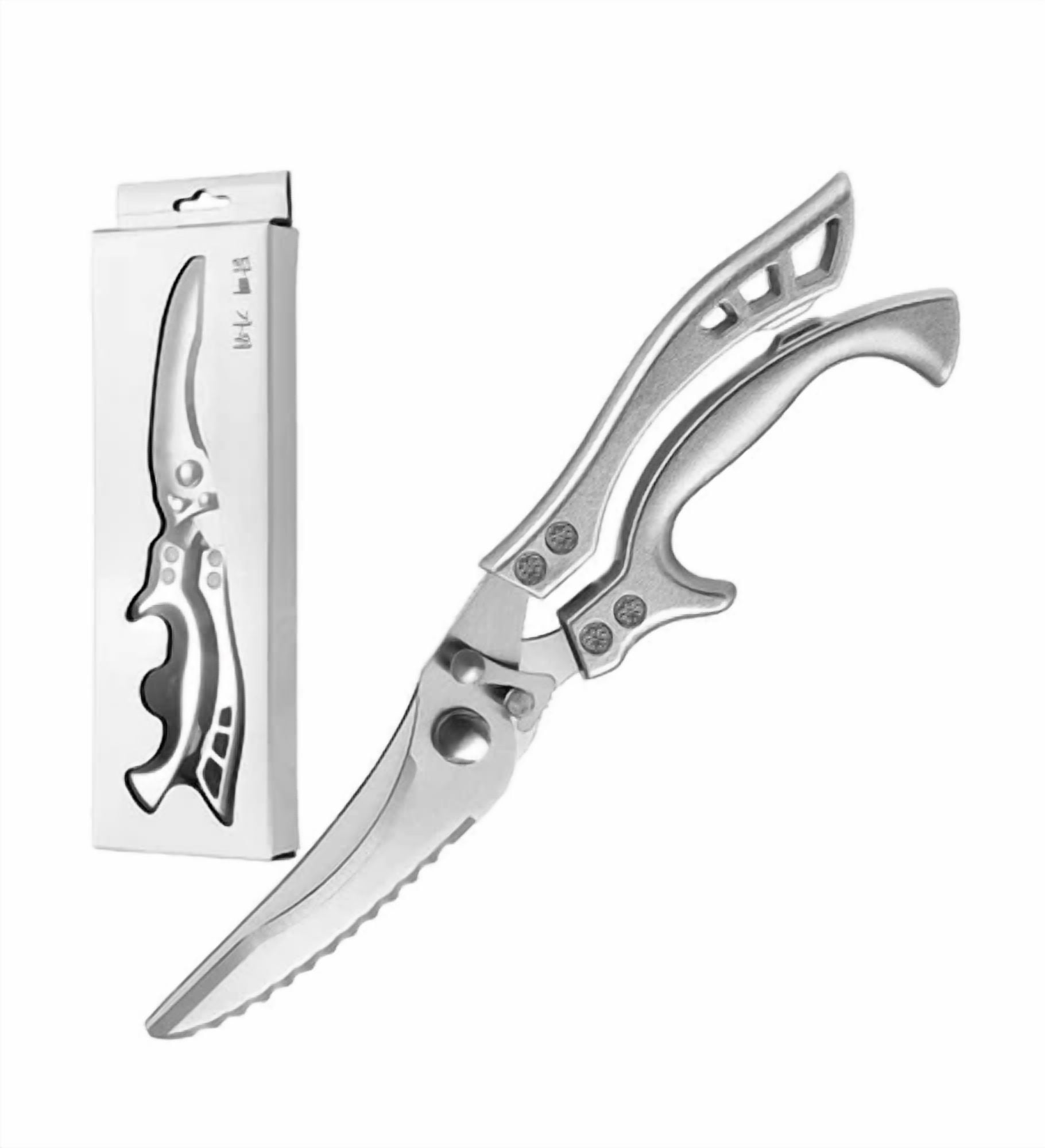 Poultry Shears Heavy Duty Multipurpose Kitchen Shears Cut Bone Chicken ...