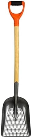 Poultry Sifting Scoop Shovel, Heavy Duty Steel Sand Sifter, Meatl ...