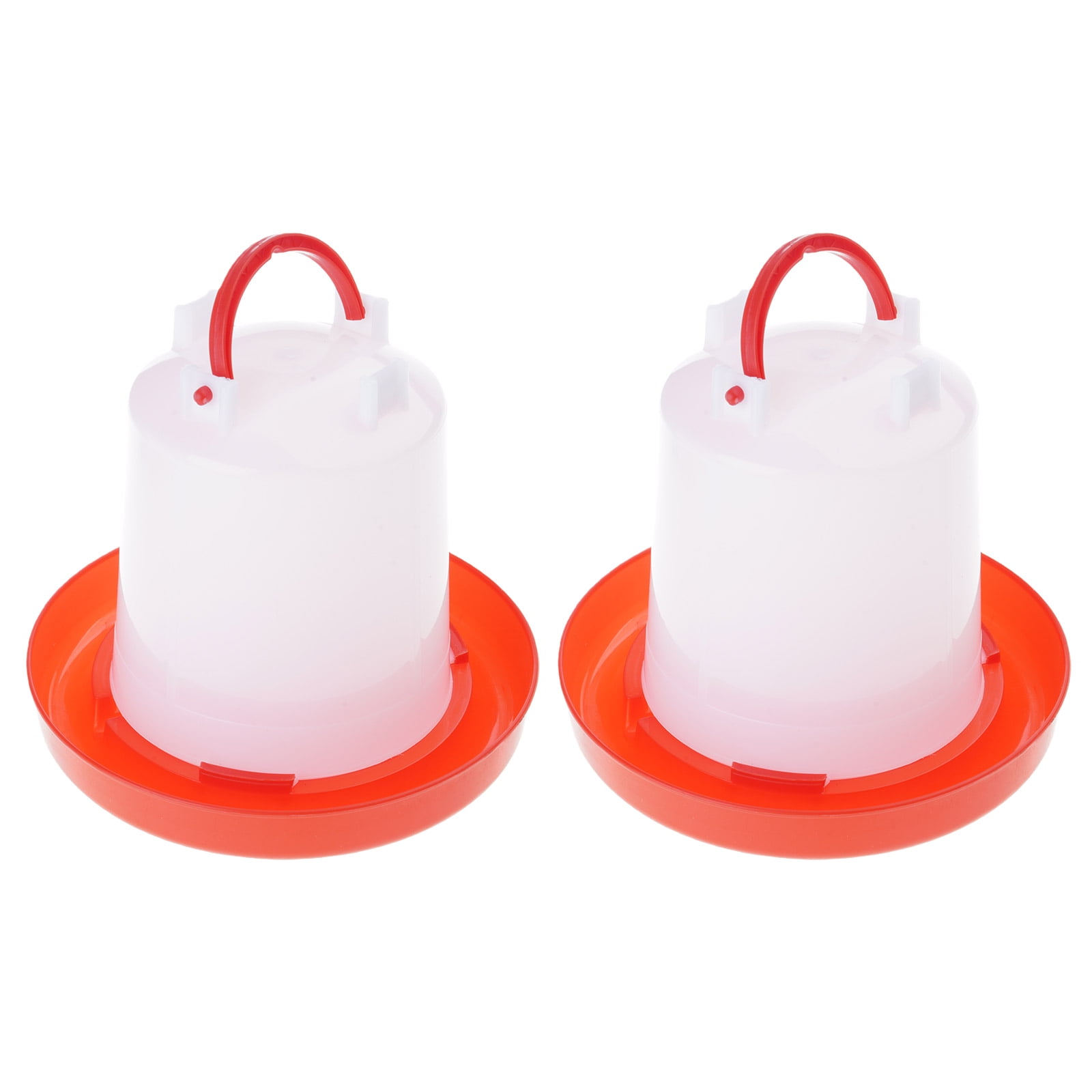 Poultry Trough Waterer Feeder Anti-Waste Structure For Backyard Farm ...