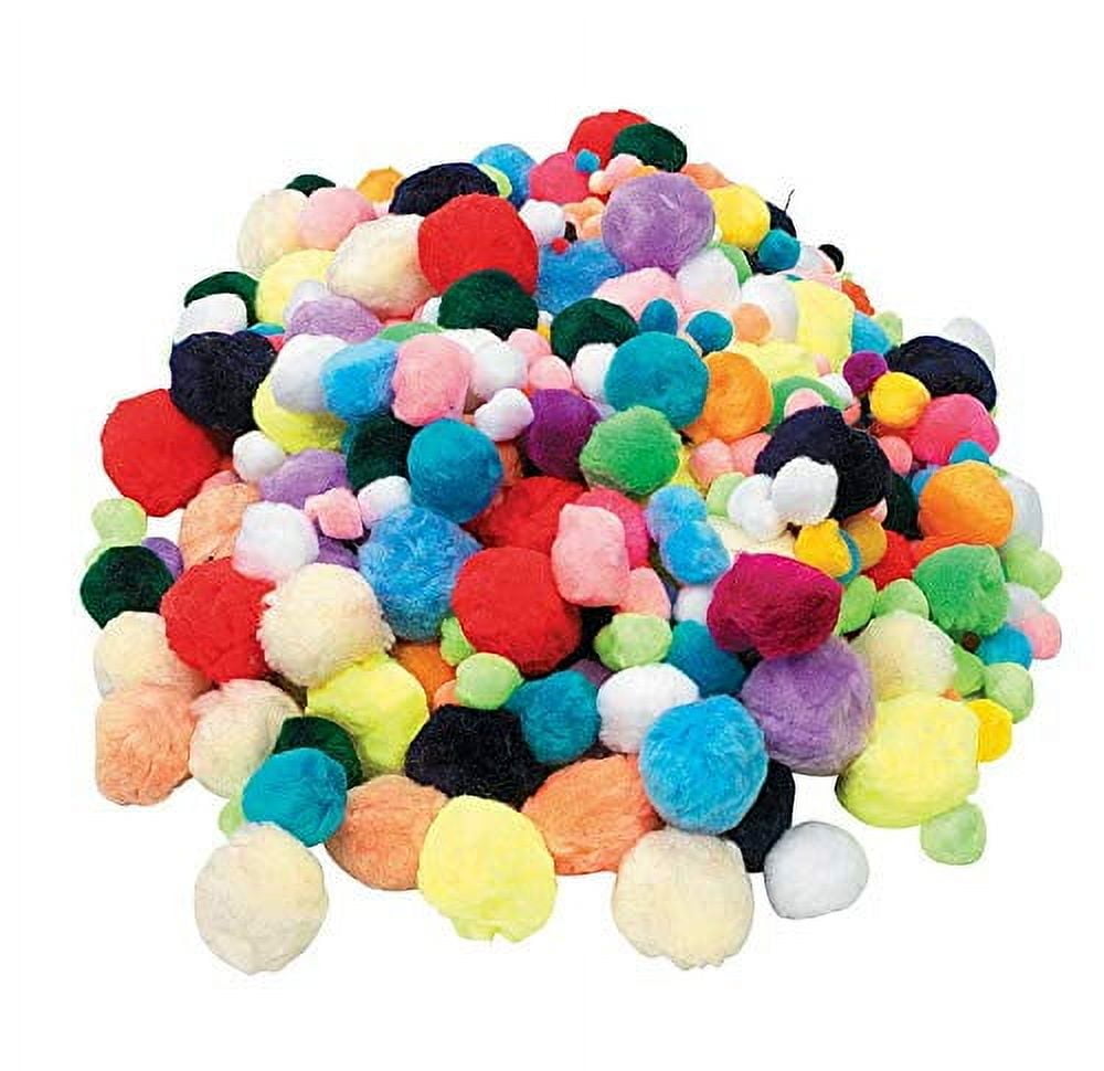 Pound Of Pom Poms - Craft Supplies - 550 Pieces - Walmart.com
