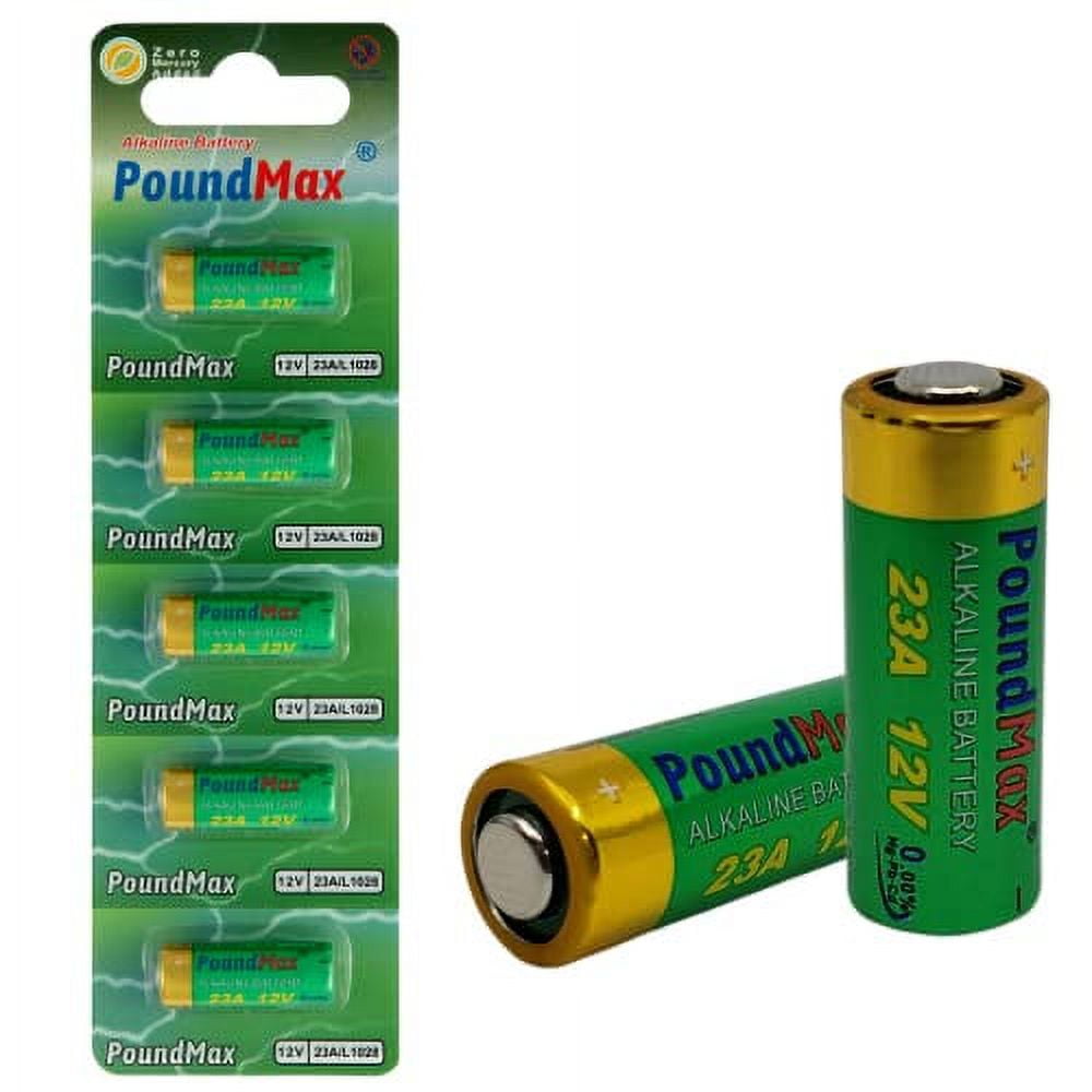 PoundMax 23A / L1028 Batteries 12v Alkaline Battery Combo Pack - 5 Count - Walmart.com