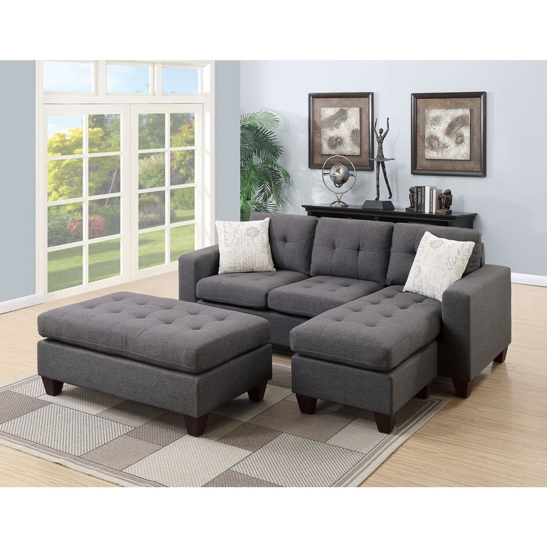 Poundex Sectional Sofa Review | Baci Living Room